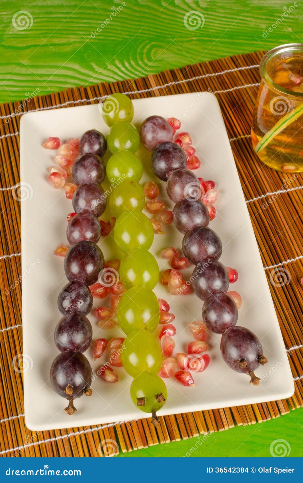 Grape snakes stock photo. Image of green, skewered, skewer - 36542384