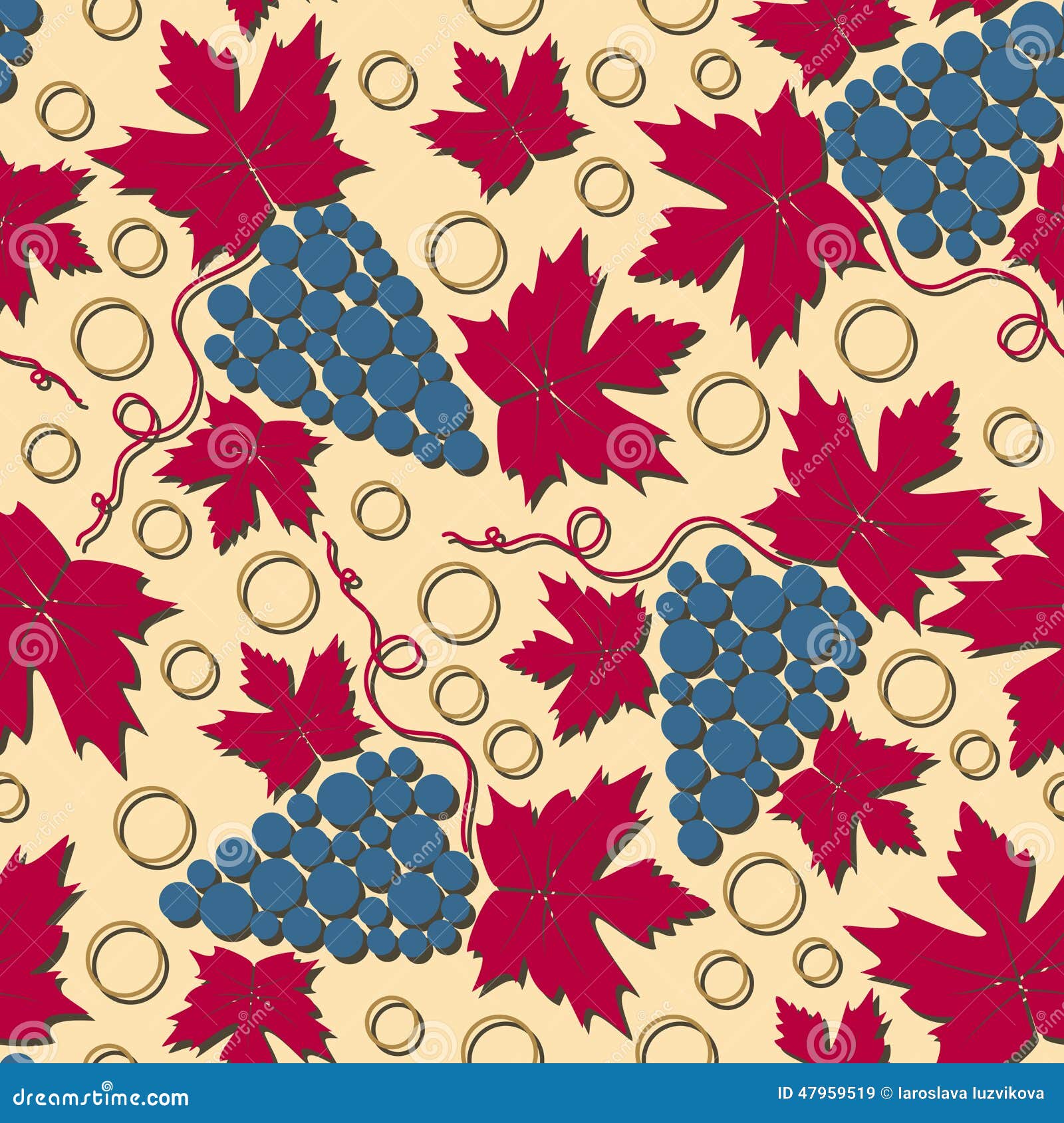 Grape texture stock vector. Illustration of pattern, autumn - 47959519