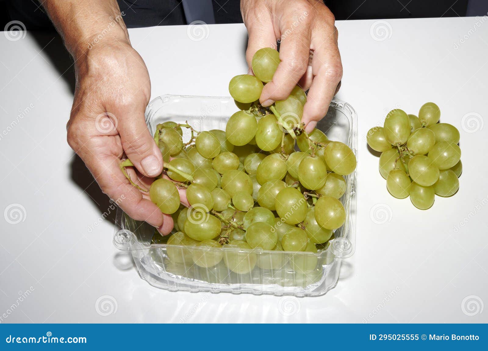 Grape stock image. Image of grapes, grape, table, hand - 295025555