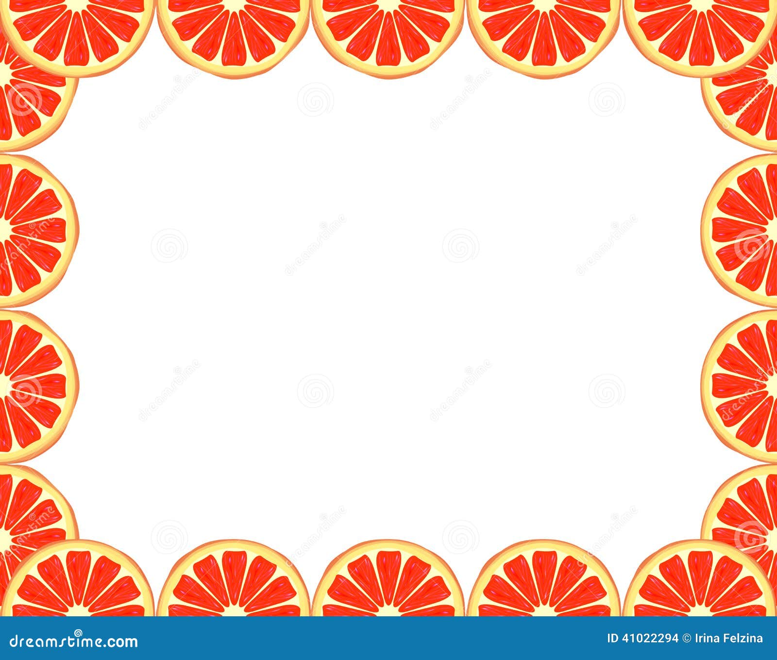 Abstract Slice Grapefruit Border Stock Illustrations – 62 Abstract ...
