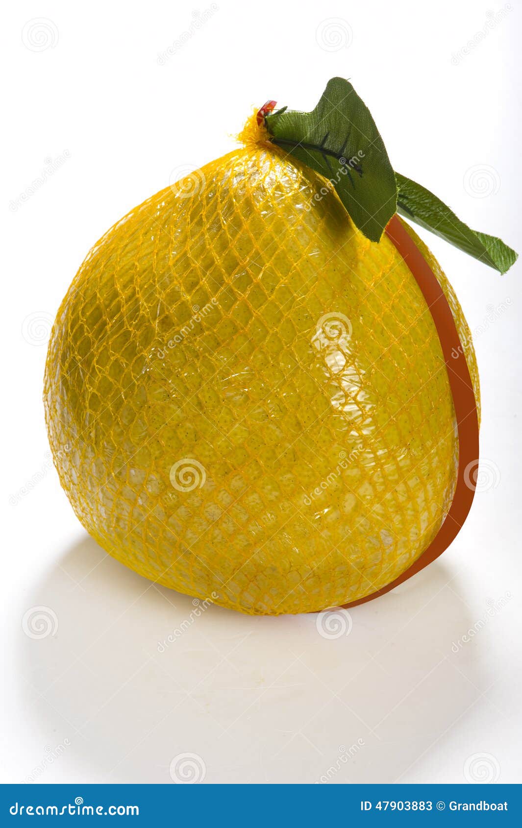 Grapefruit Fruit Close-up Isolated on a White Background Stock Image ...