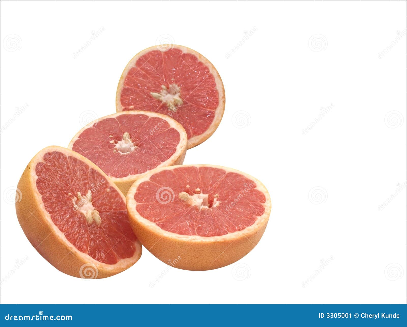 Grapefruit Halves stock image. Image of citrus, ripe, loss - 3305001