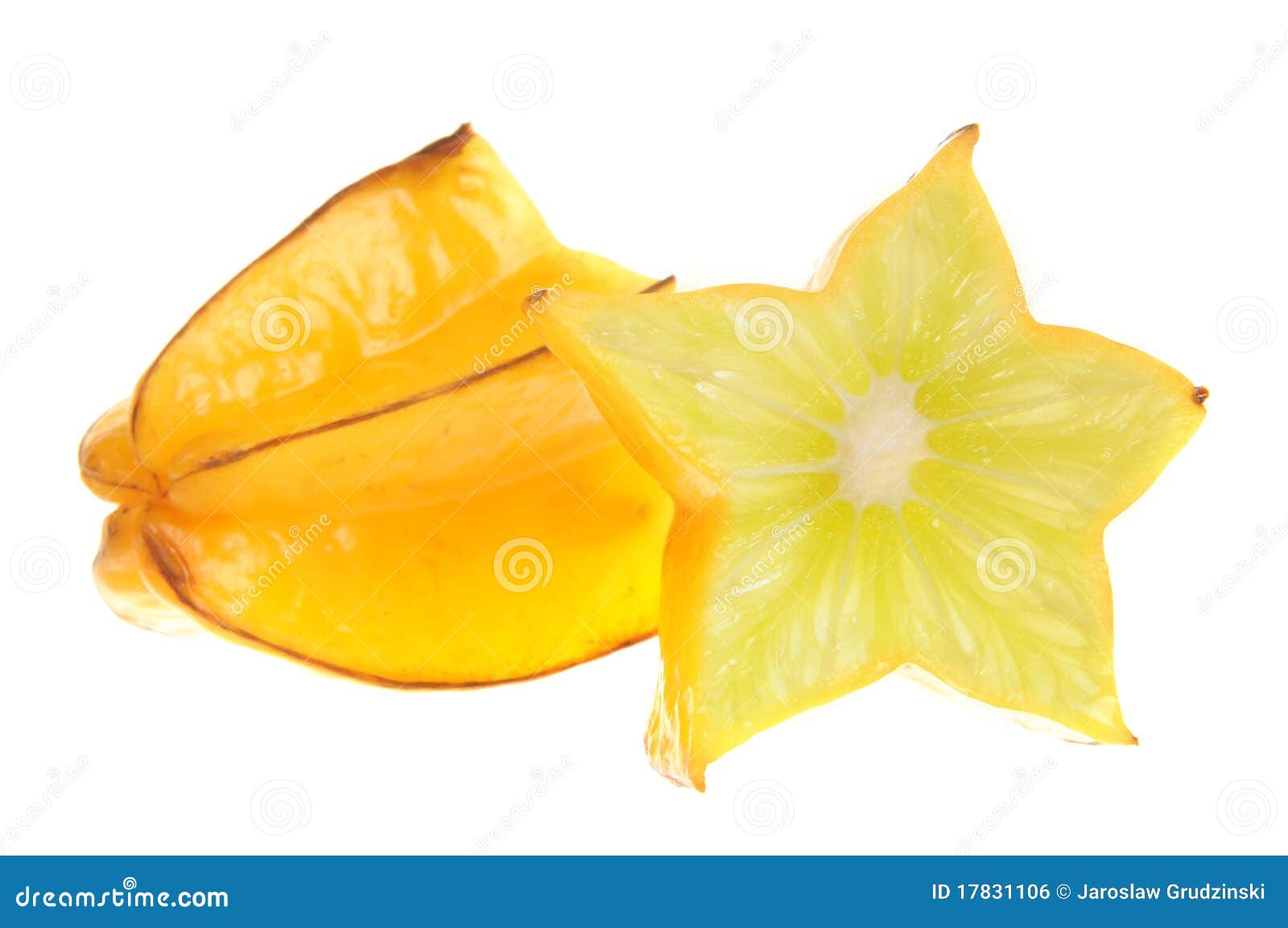Grapefruit Inside of a Carambola Stock Photo - Image of delicious ...