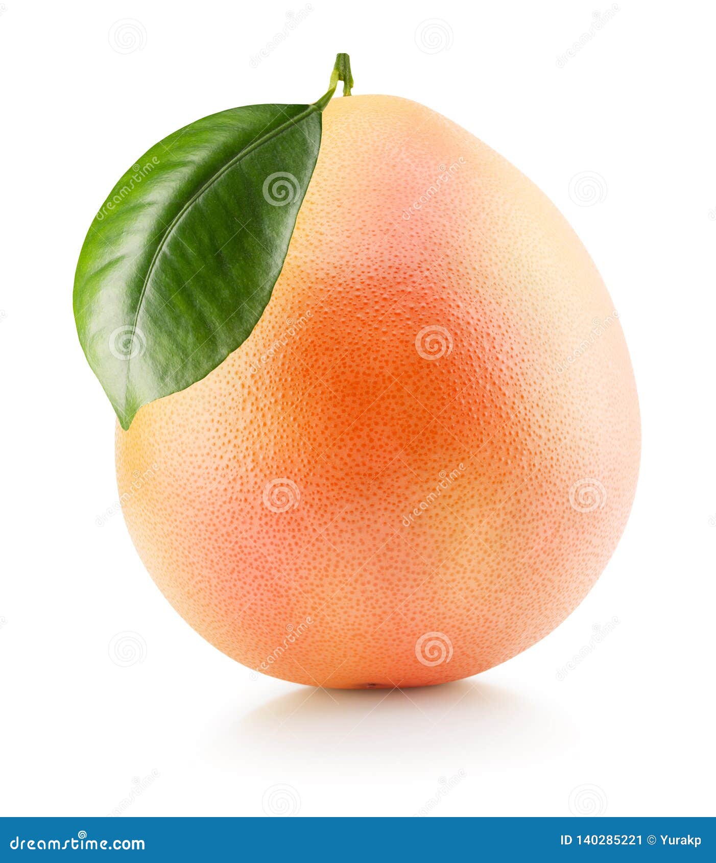Grapefruit Isolated on a White Background Stock Image - Image of sweet ...
