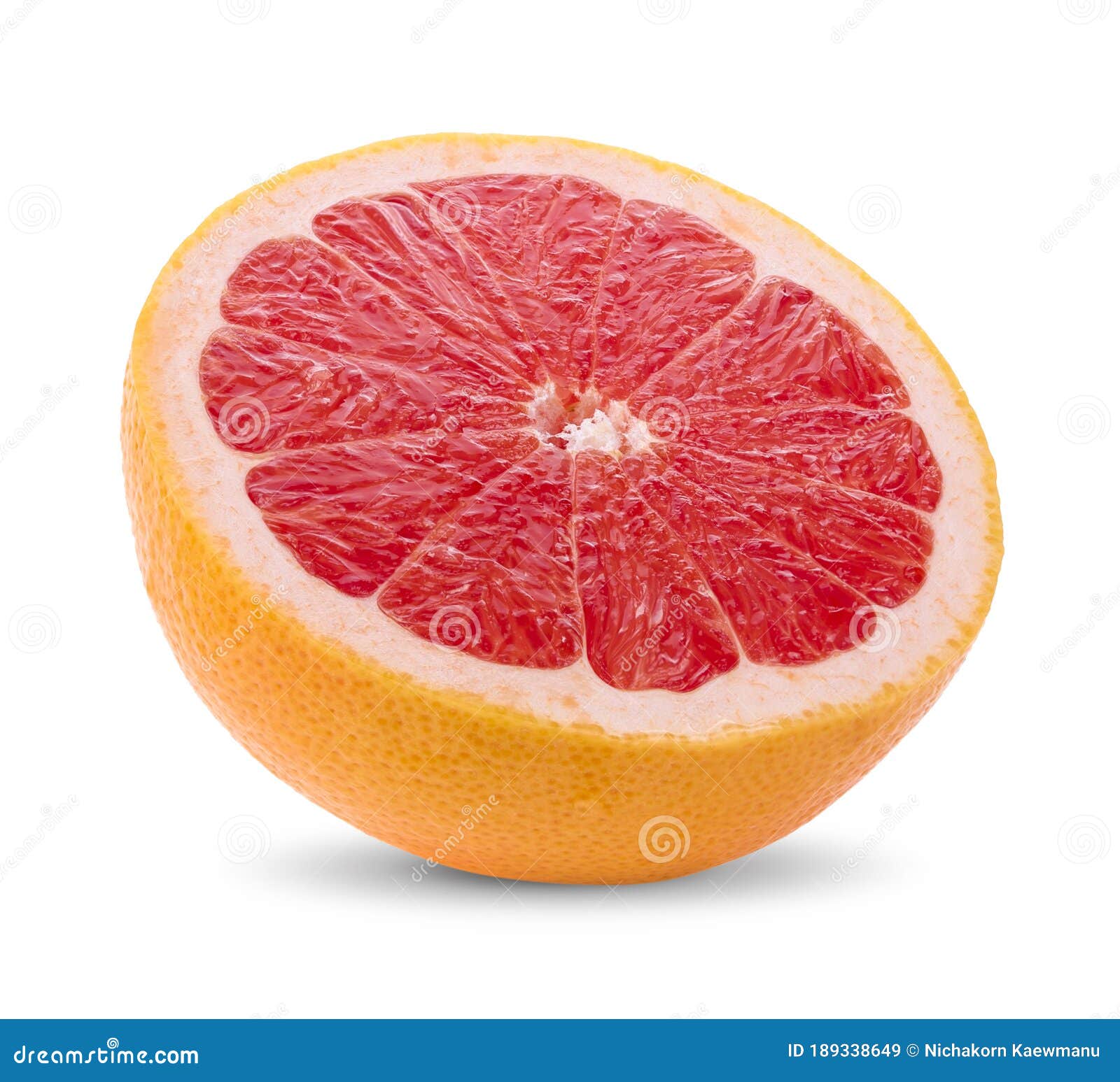 Grapefruit Isolated on White Background Stock Image - Image of healthy ...