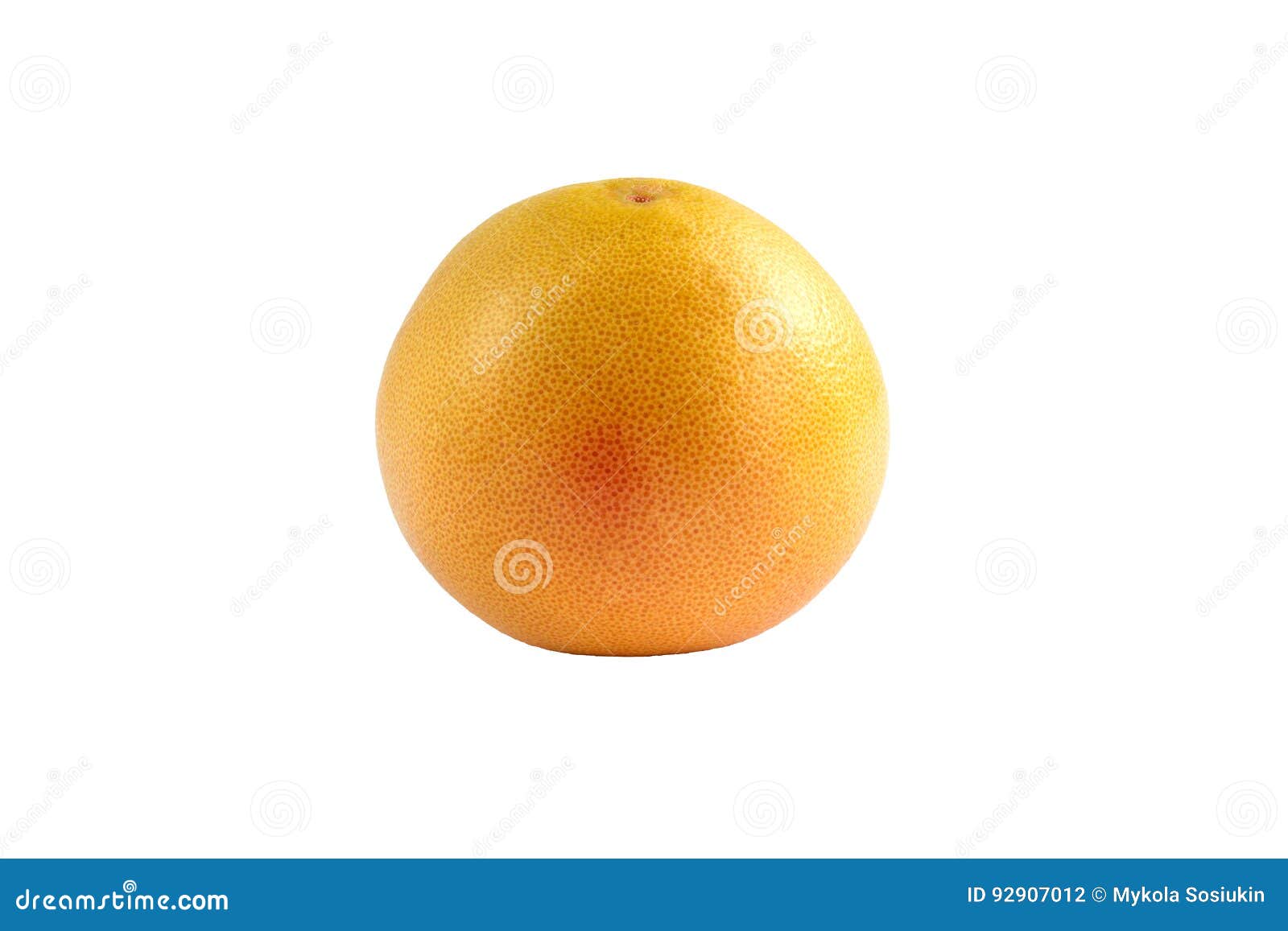 Grapefruit Isolated on White Background. Stock Photo - Image of path ...