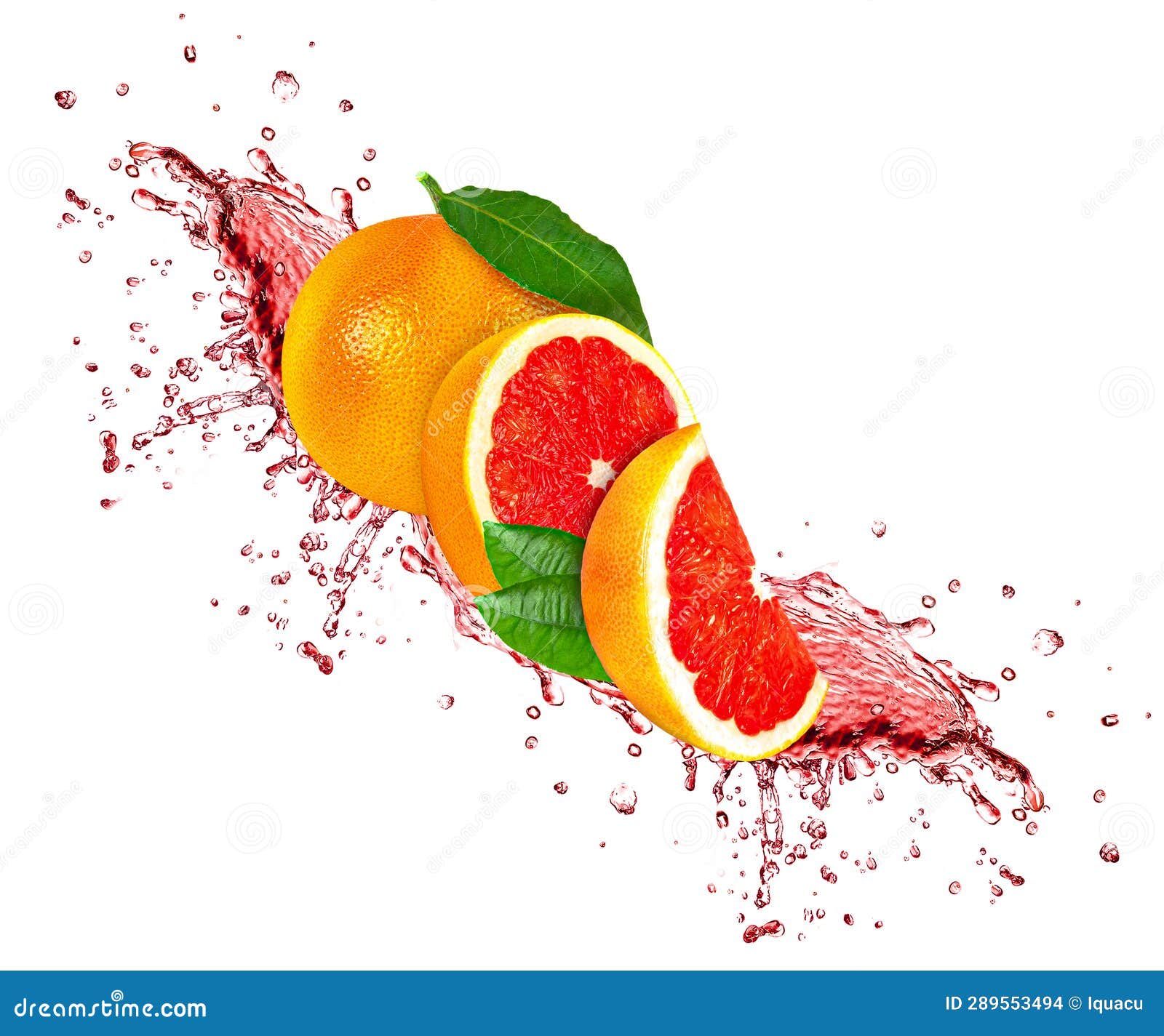 Grapefruit splash stock photo. Image of food, falling - 289553494