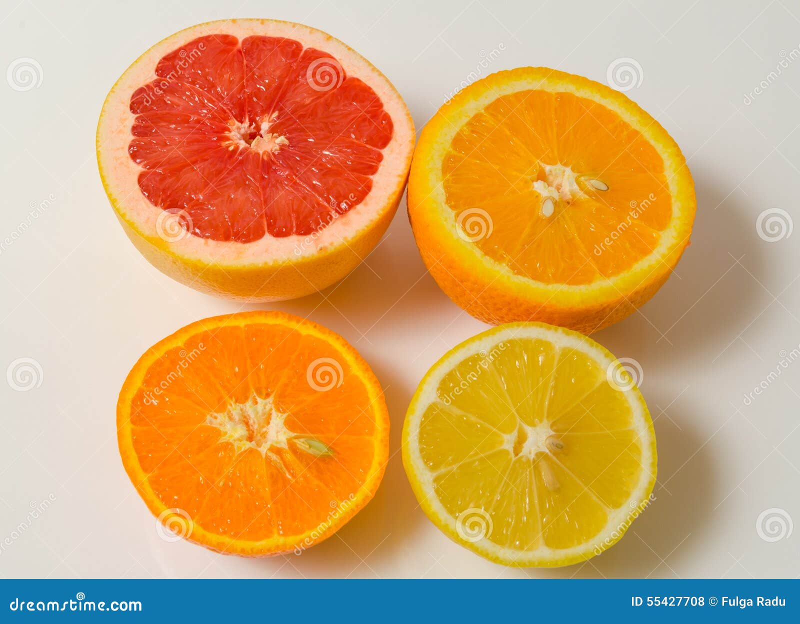Grapefruit, Orange, Mandarin and Lemon Stock Photo - Image of mandarins ...