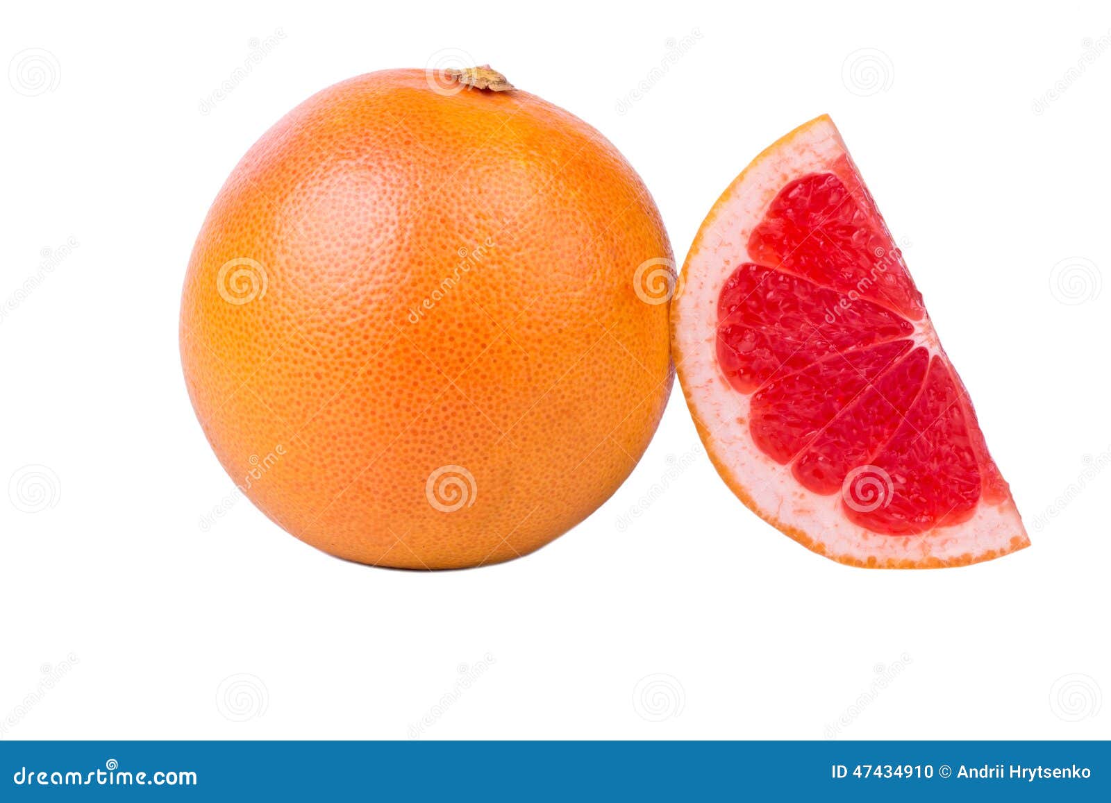 Grapefruit a piece stock photo. Image of juice, grapefruit - 47434910