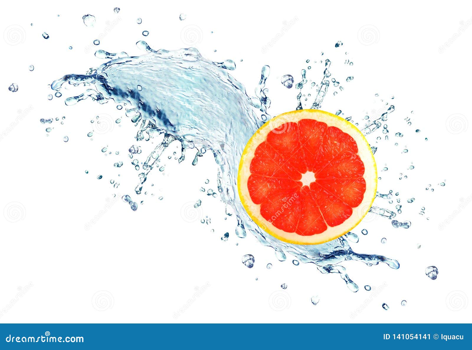 Grapefruit splash water stock image. Image of drink - 141054141