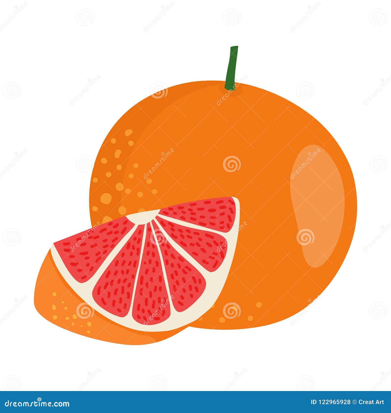 Grapefruit Vector Set | CartoonDealer.com #111641873