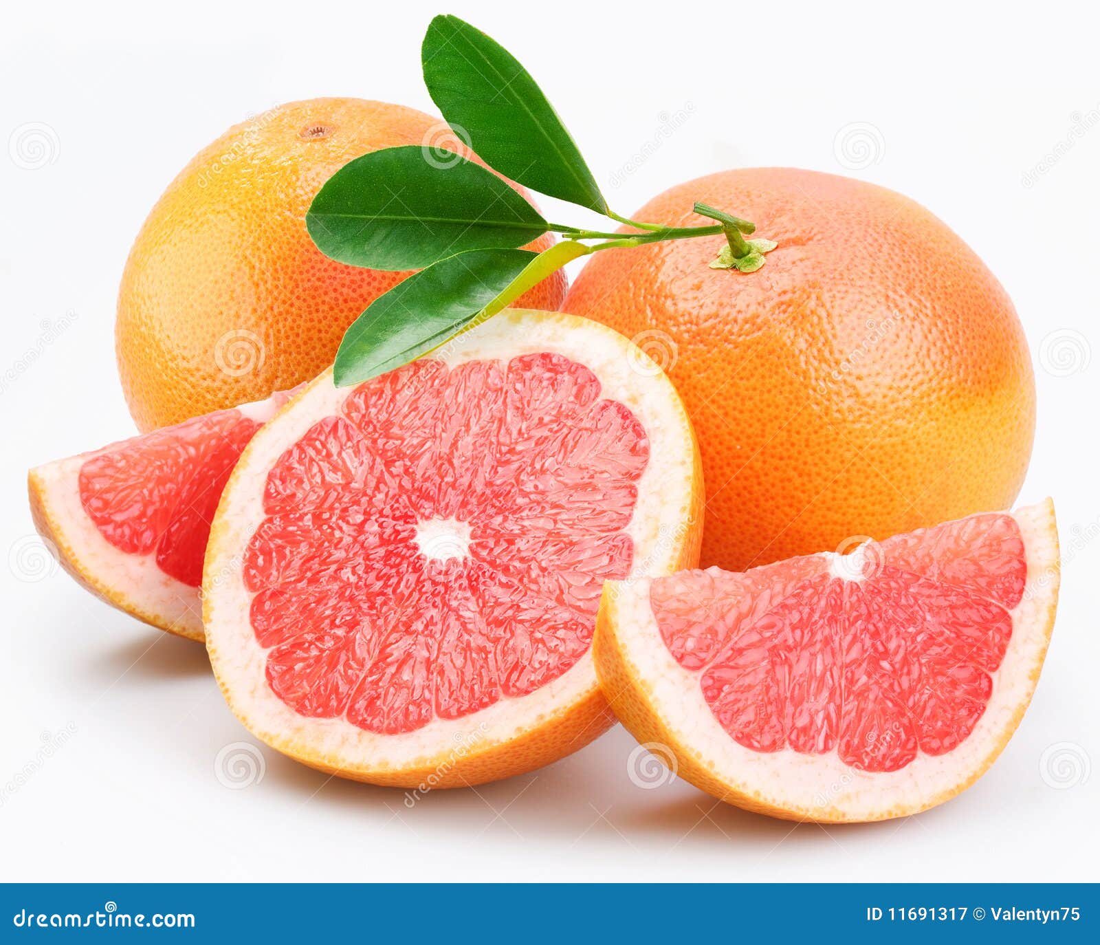 Grapefruits Group with Leaves Stock Image - Image of crop, citrus: 11691317