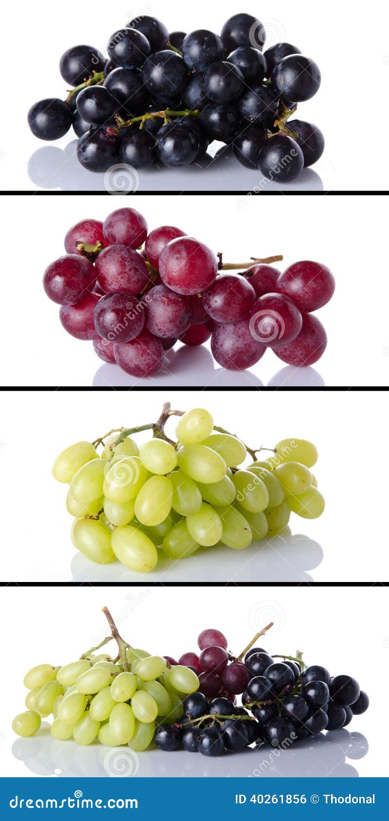Grapes collage stock photo. Image of dessert, sweet, composition - 40261856