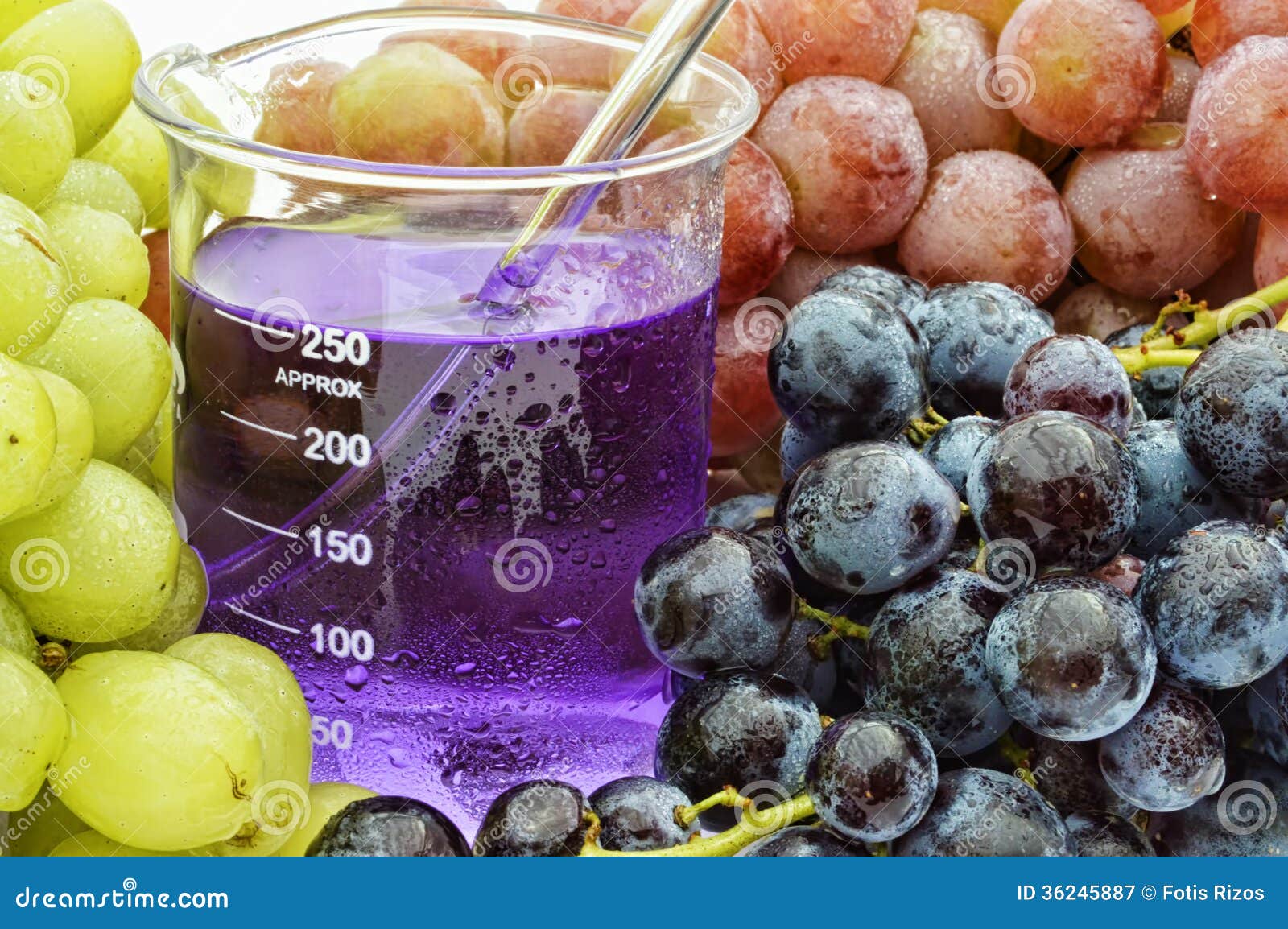 Grapes2 stock image. Image of glass, macro, yellow, analysis - 36245887