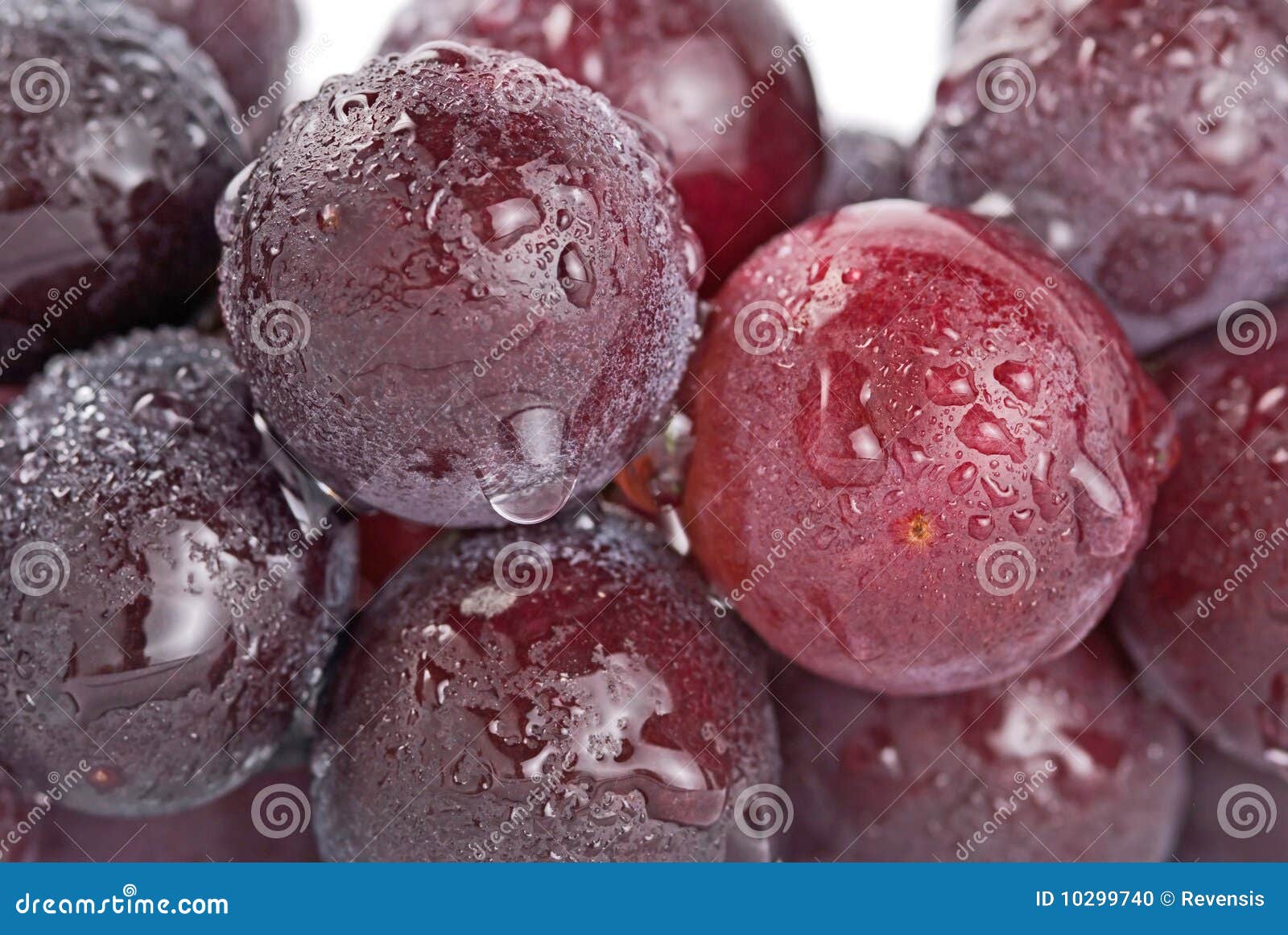 Grapes with Drops, Fresh Fruit. Stock Photo - Image of macro, seasonal ...