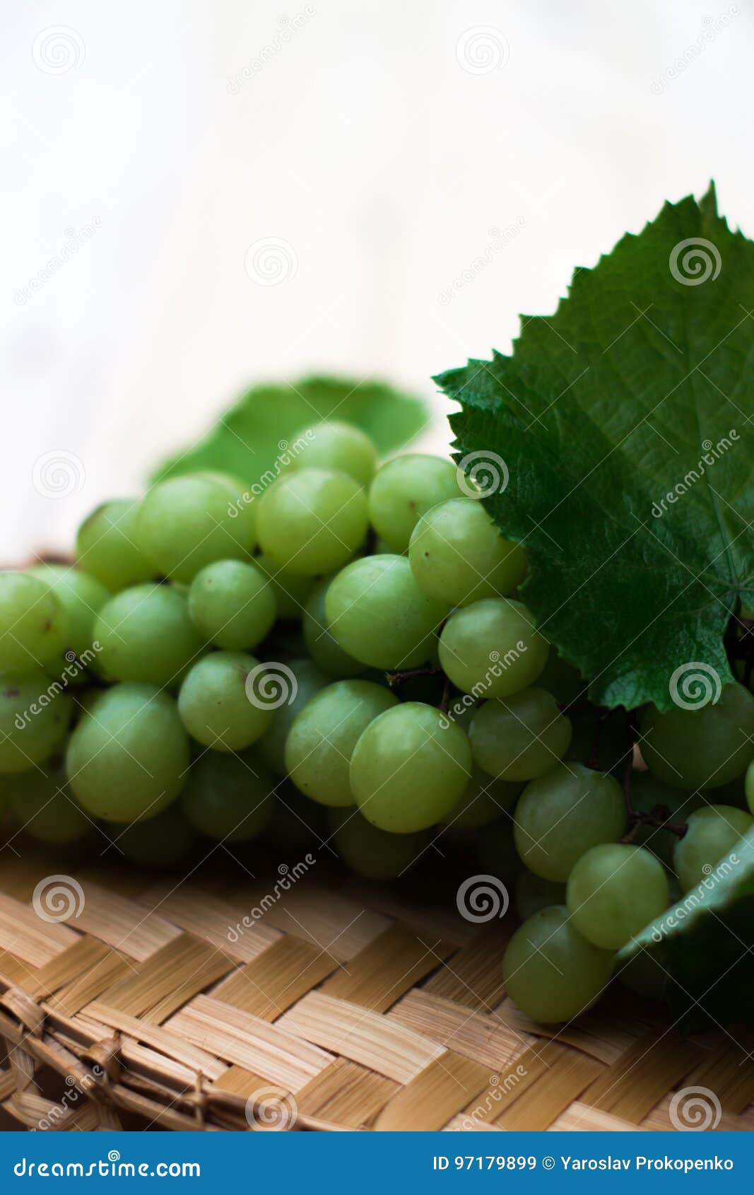Grapes of Grapes on a Wooden Table. Stock Image - Image of abundance ...