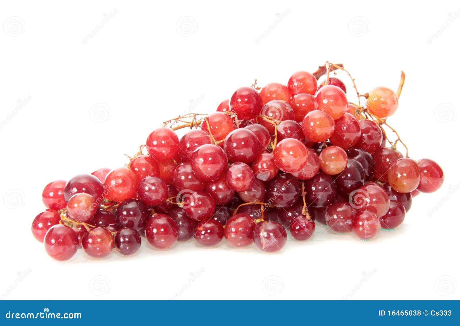 Grapes, isolated. stock photo. Image of fruit, brush - 16465038