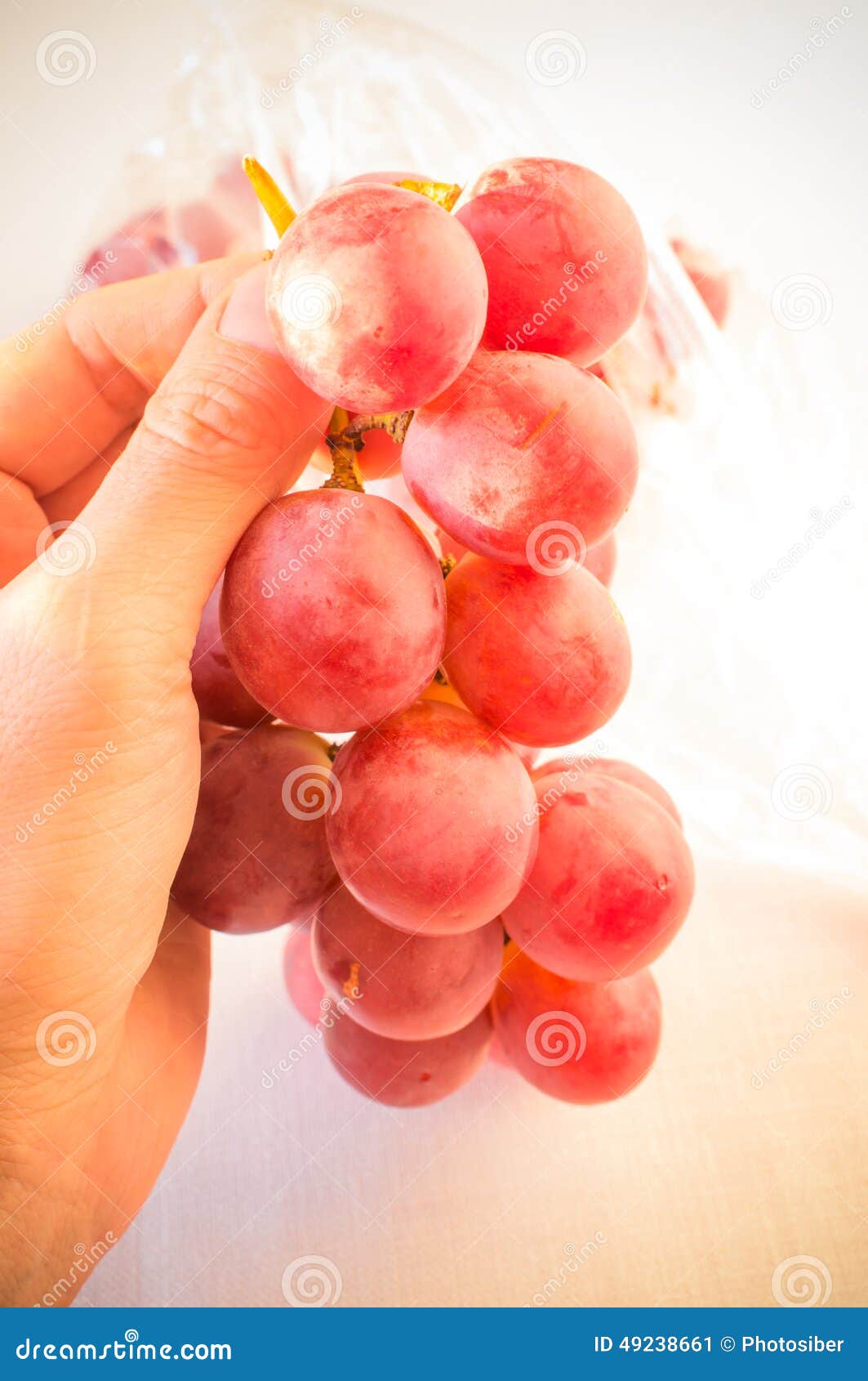 Grapes in the package stock image. Image of ripe, table - 49238661