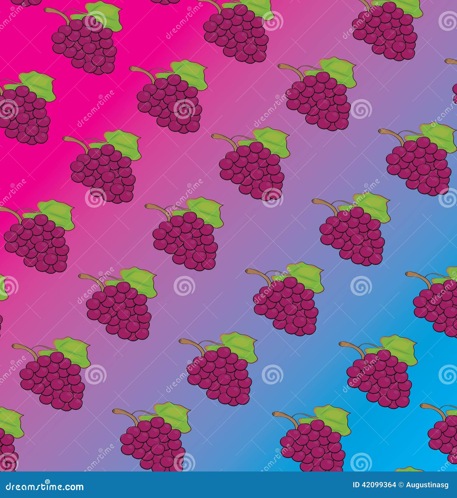Grapes pattern stock illustration. Illustration of tomato - 42099364