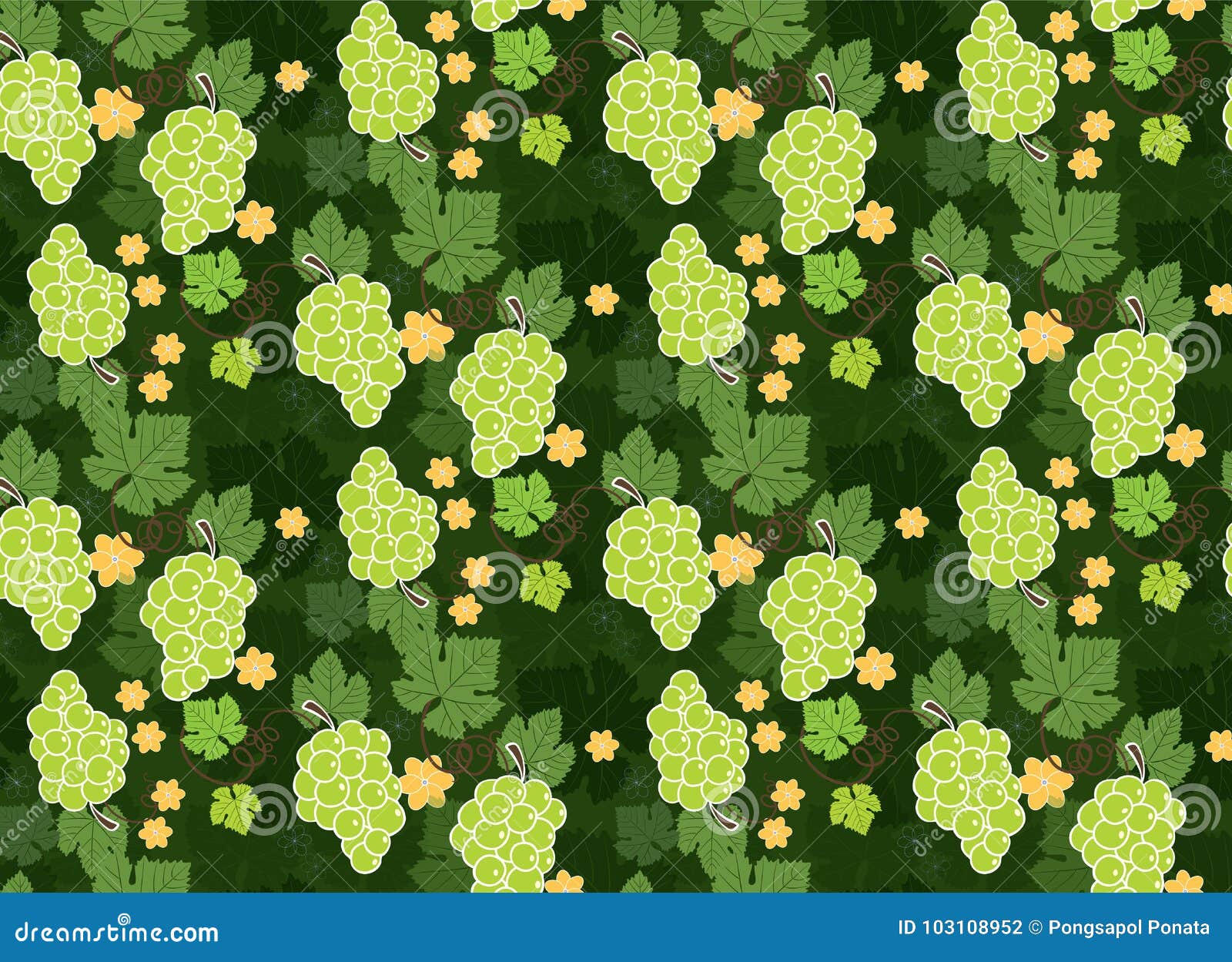 Grapes Patterns Royalty-Free Stock Photo | CartoonDealer.com #103108713