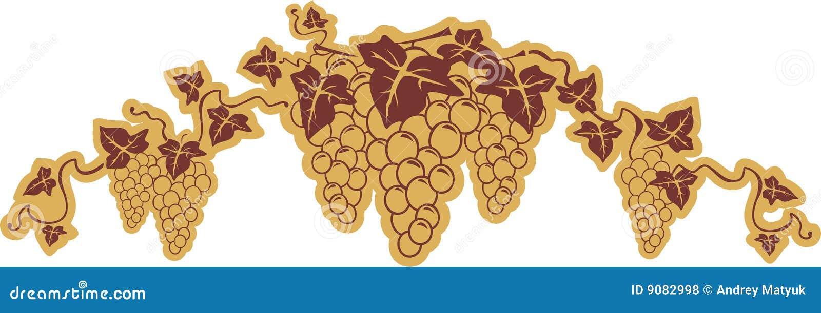 Grapes symbol stock vector. Illustration of juice, grown - 9082998