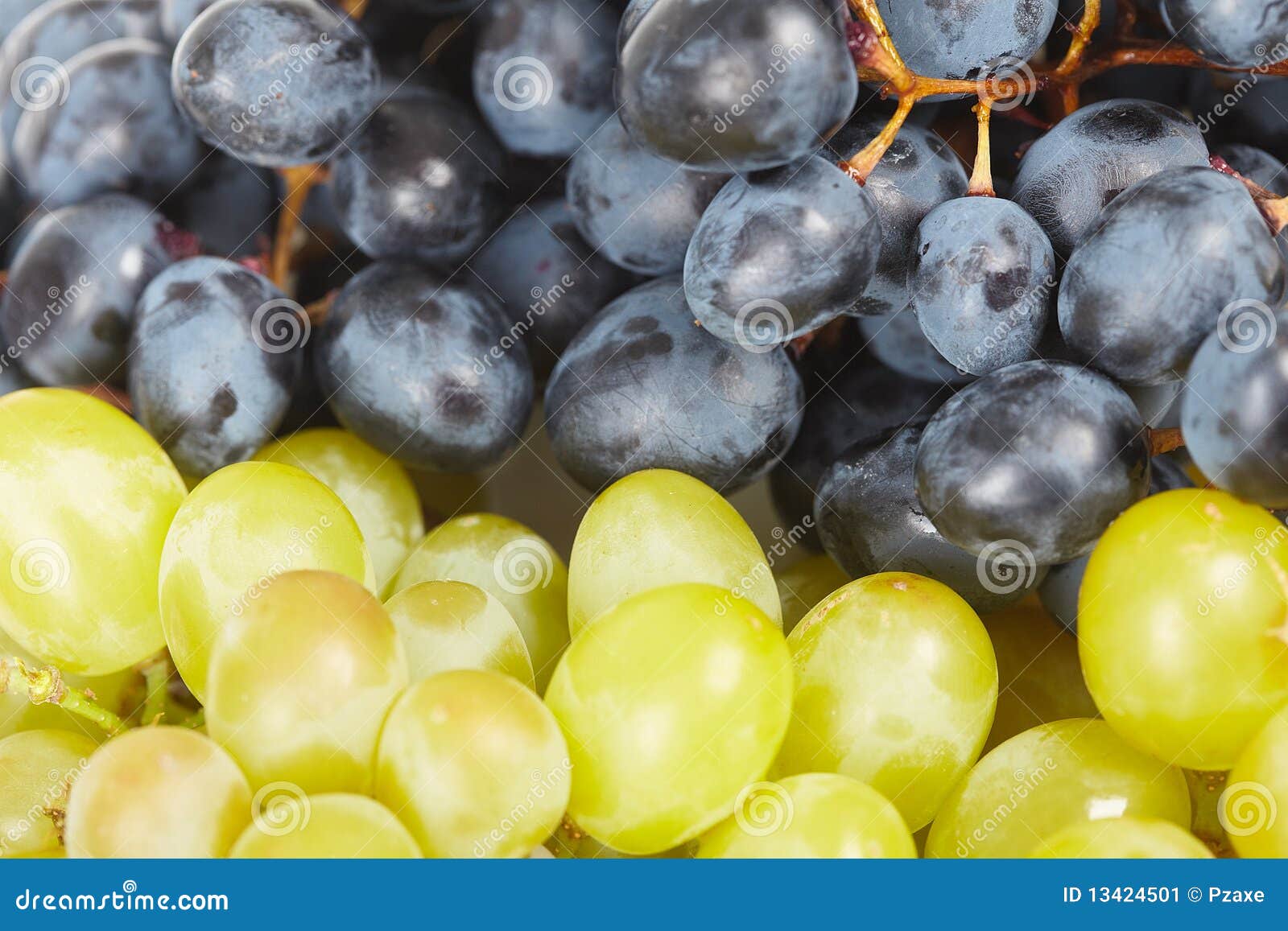 Grapes are Two Different Kinds Stock Image - Image of color, vegan ...