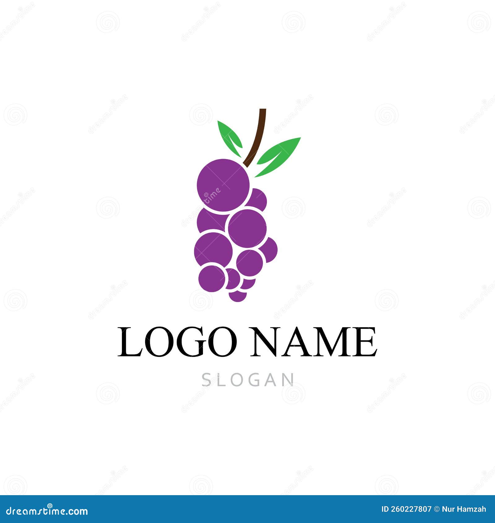 Grapes Vector Icon Illustration Design Stock Vector - Illustration of ...