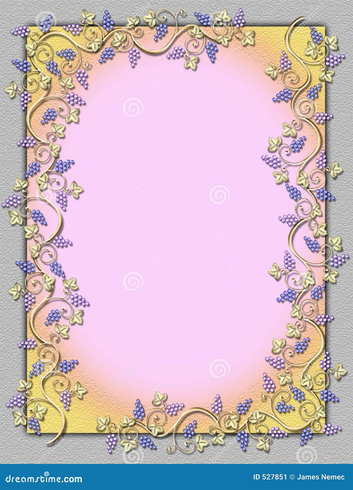 Grapevine frame stock illustration. Illustration of pattern - 527851