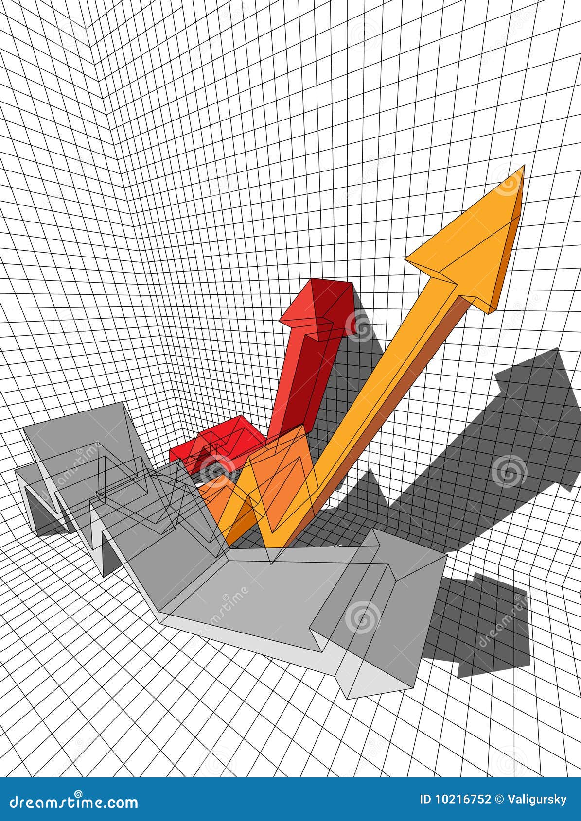 Graph stock vector. Illustration of graph, performance - 10216752