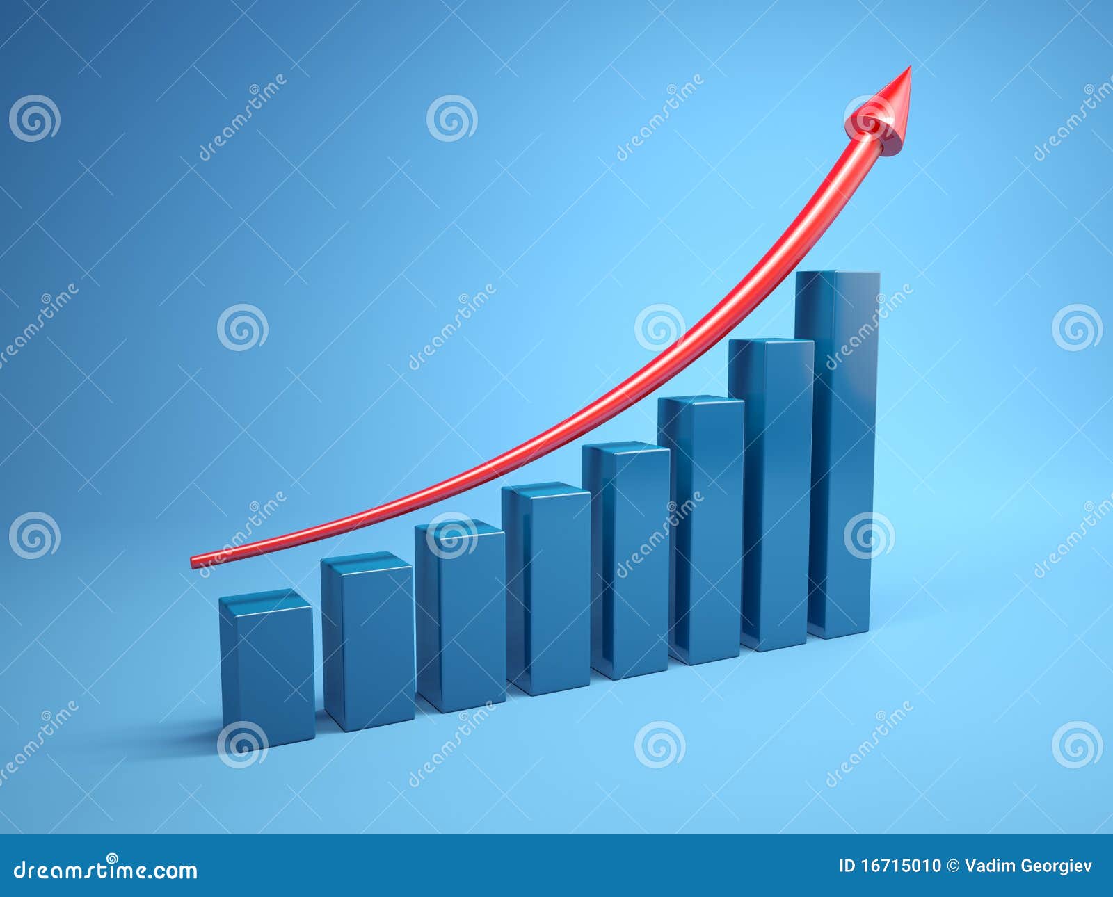 Graph stock illustration. Illustration of graph, achievement - 16715010