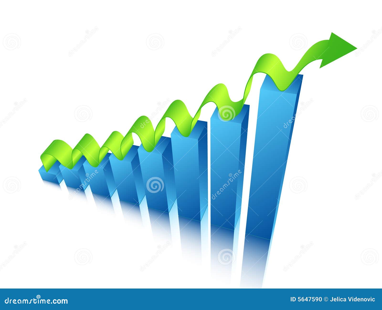 Graph stock vector. Illustration of diagram, chart, conceptual - 5647590