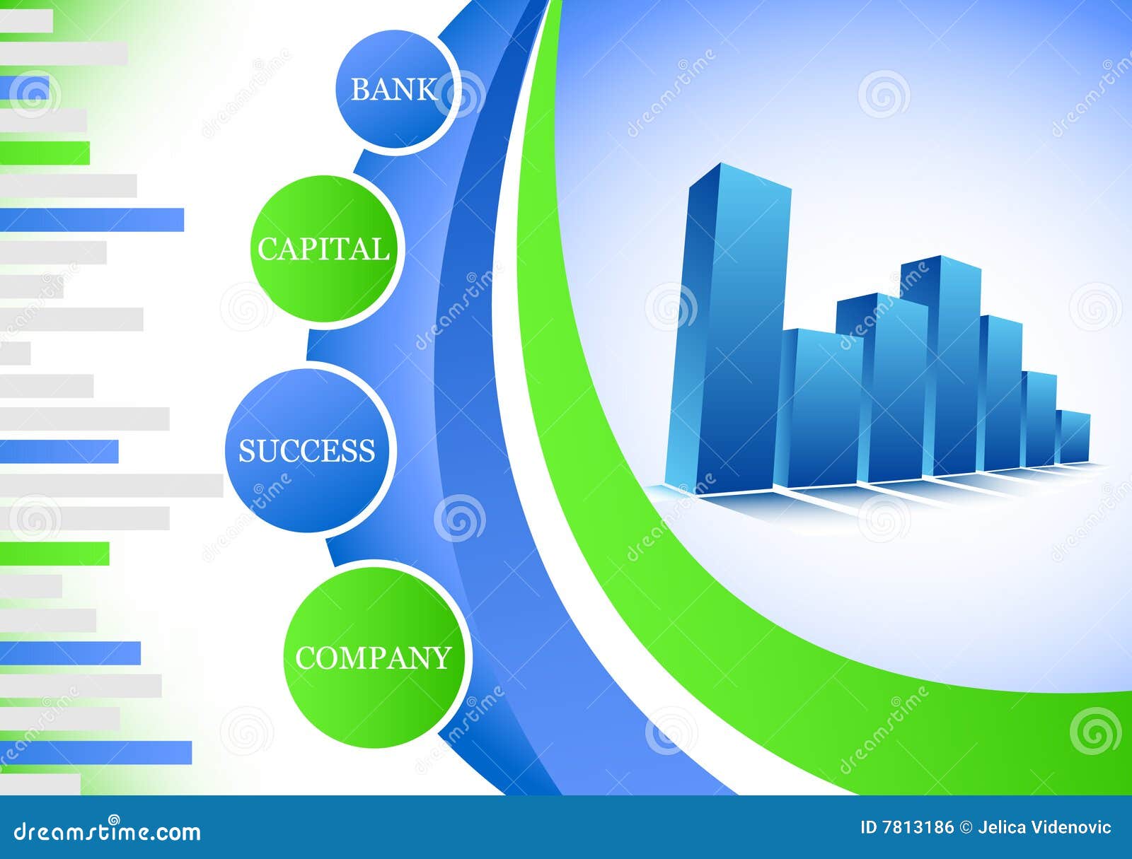 Graph stock vector. Illustration of graph, capital, economic - 7813186