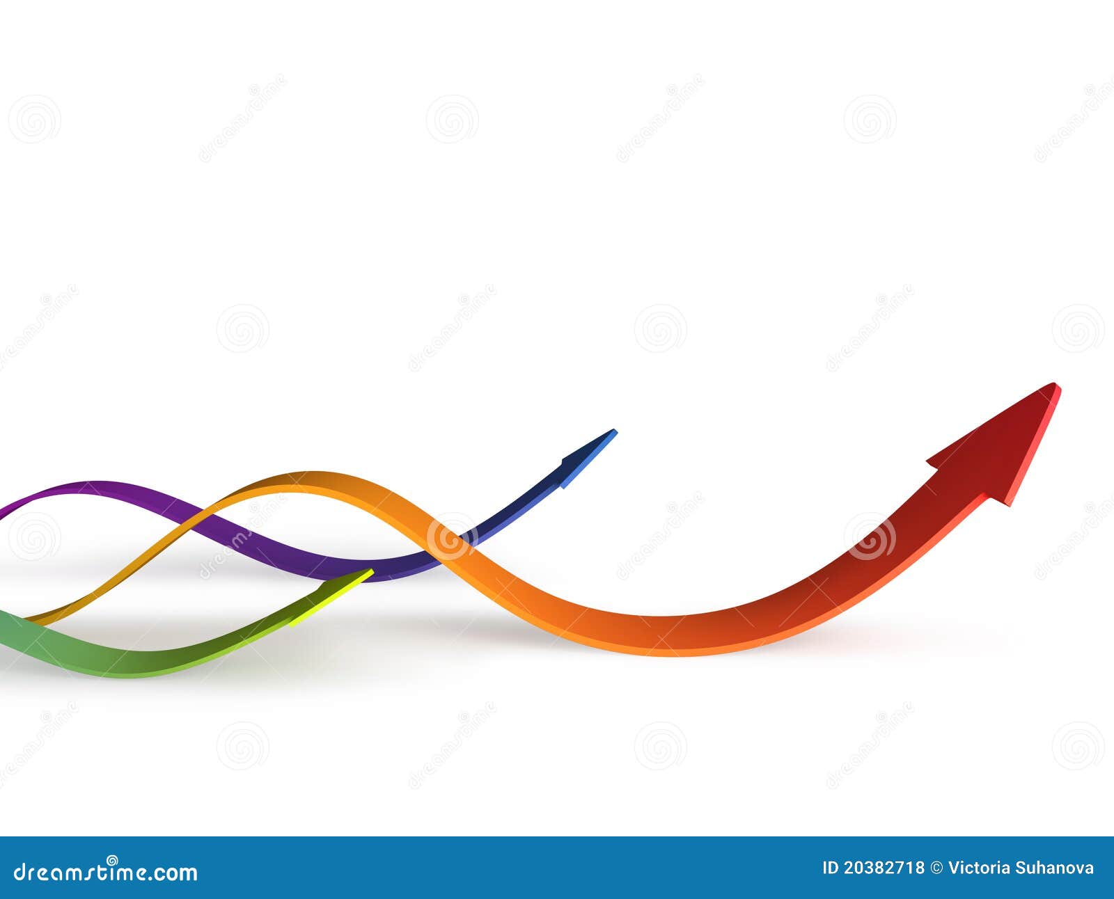 Graph arrows swirl stock illustration. Illustration of curve - 20382718
