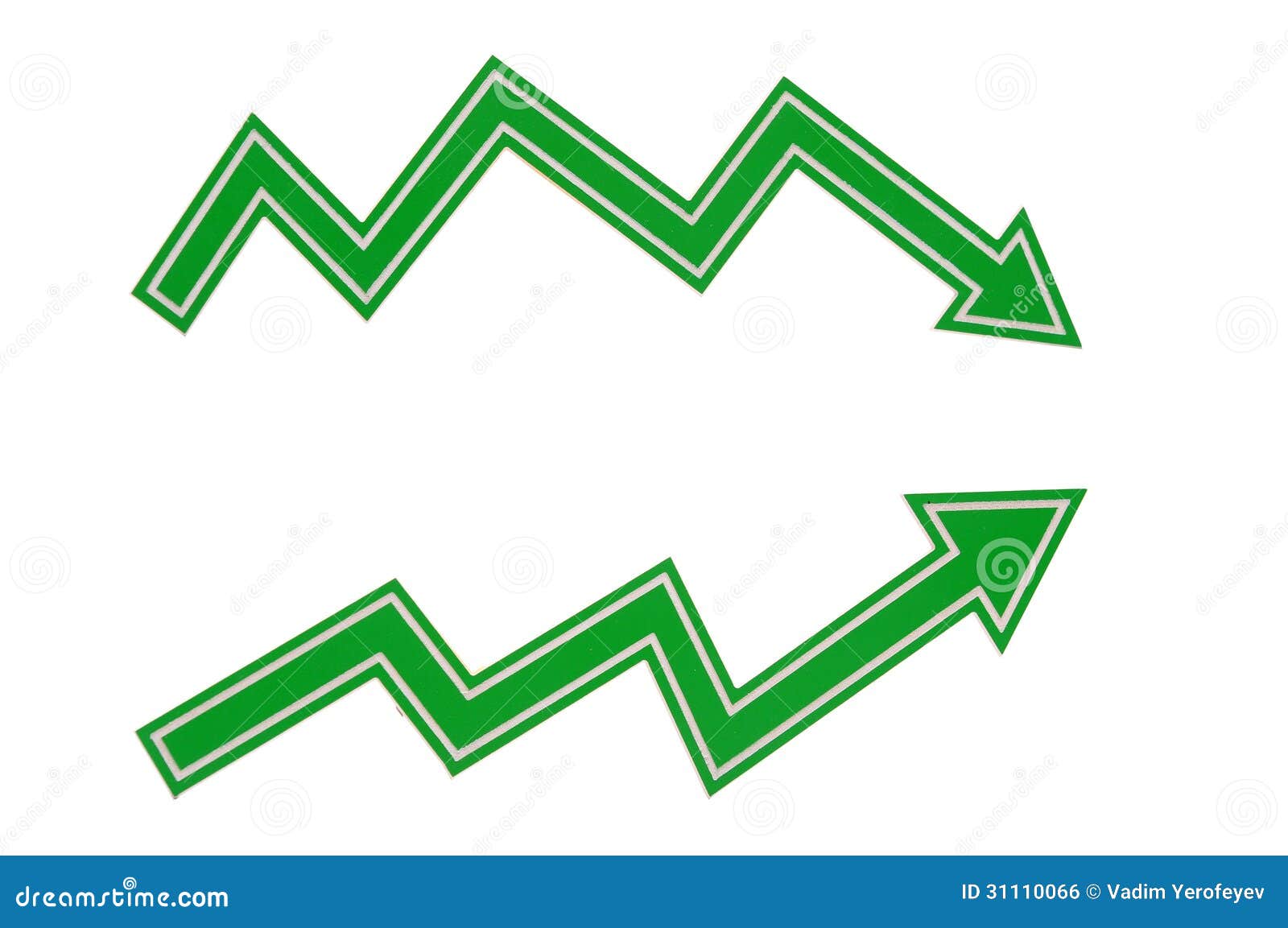 Graph arrows stock photo. Image of downturn, graph, green - 31110066