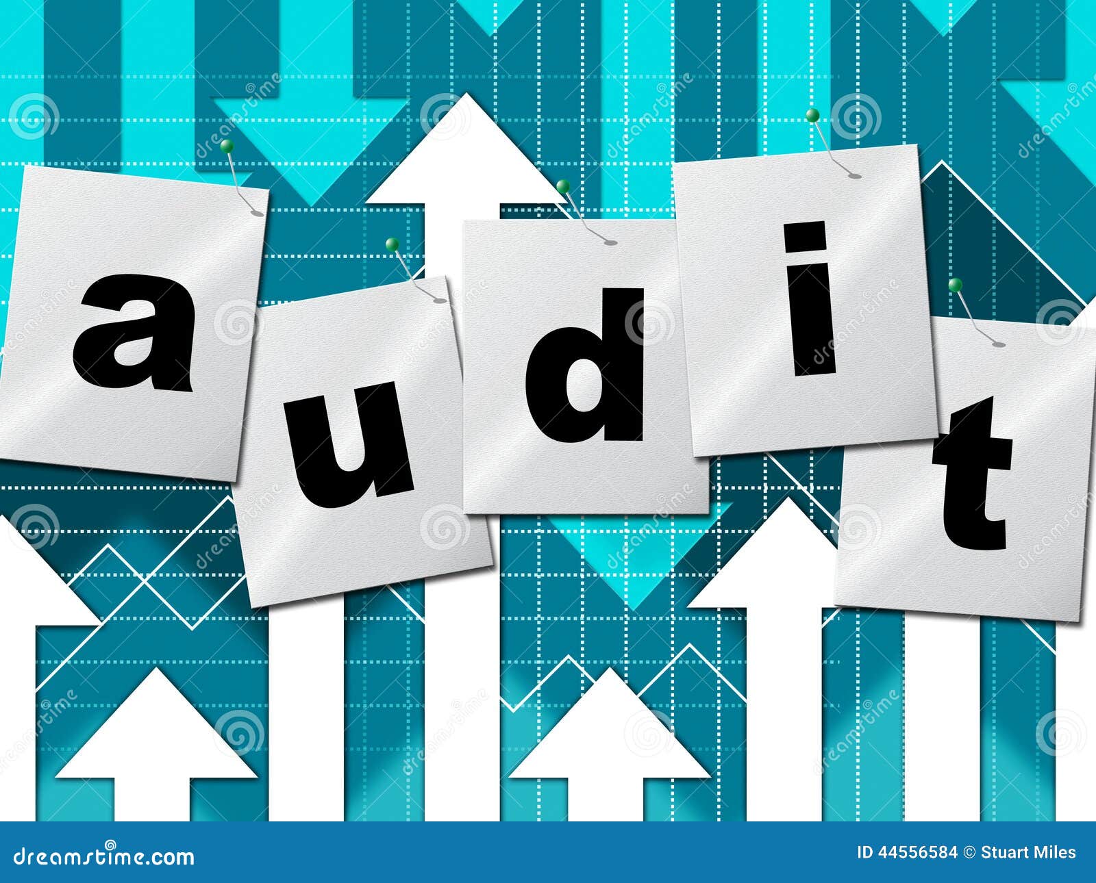 Graph Audit Means Forecast Graphic and Data Stock Illustration ...