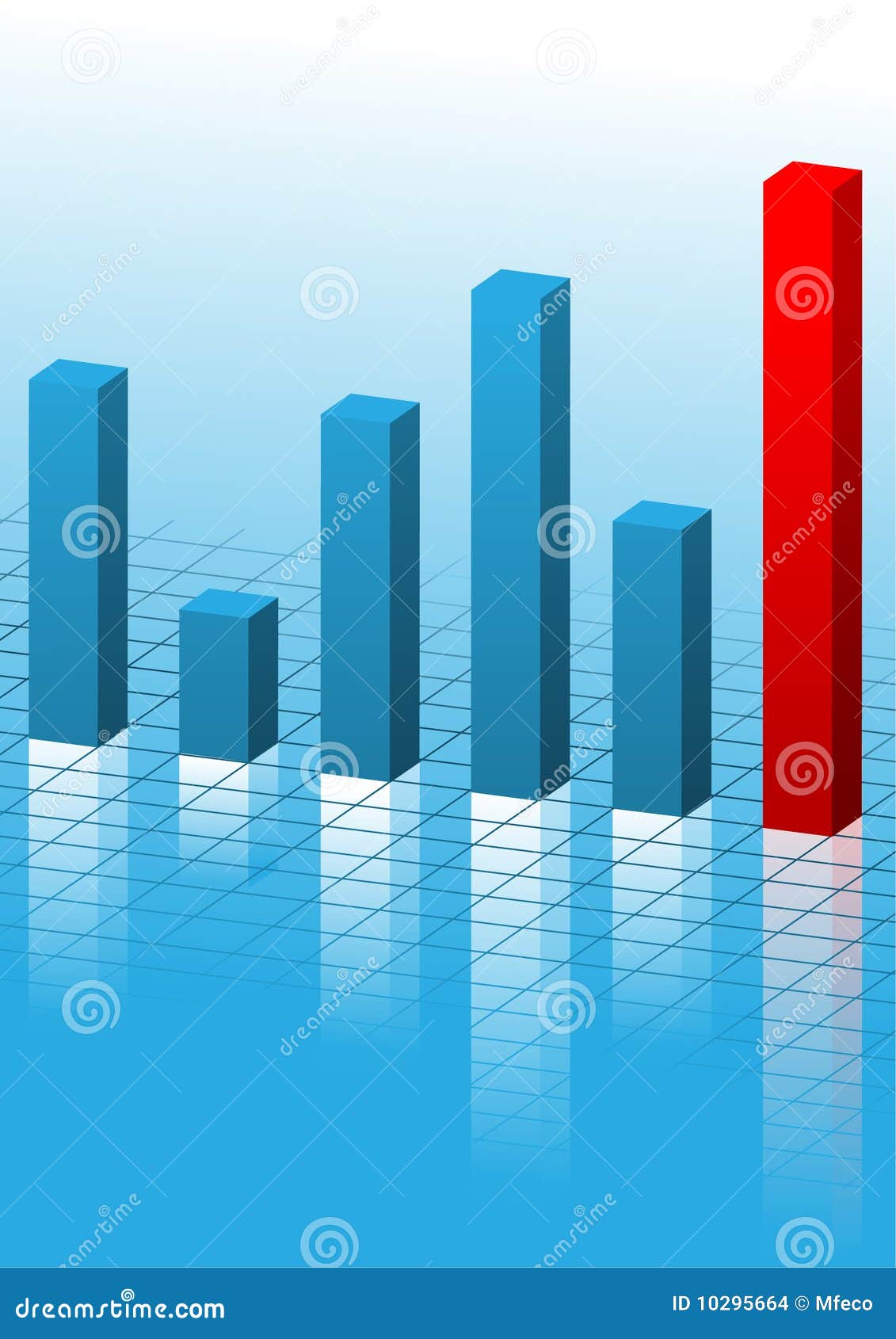 Graph Background Picture. Image: 10295664