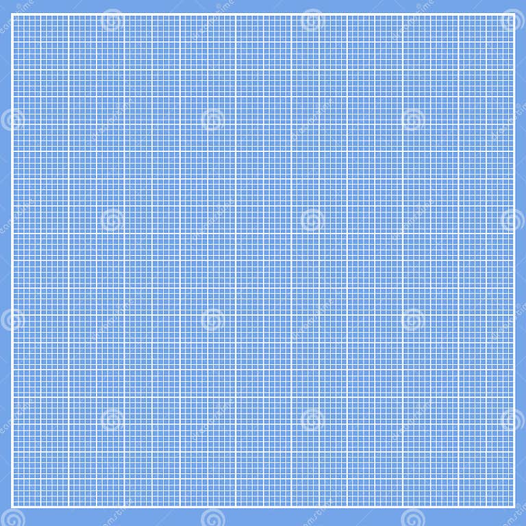 Graph Blue Paper with White Cells Stock Vector - Illustration of ...