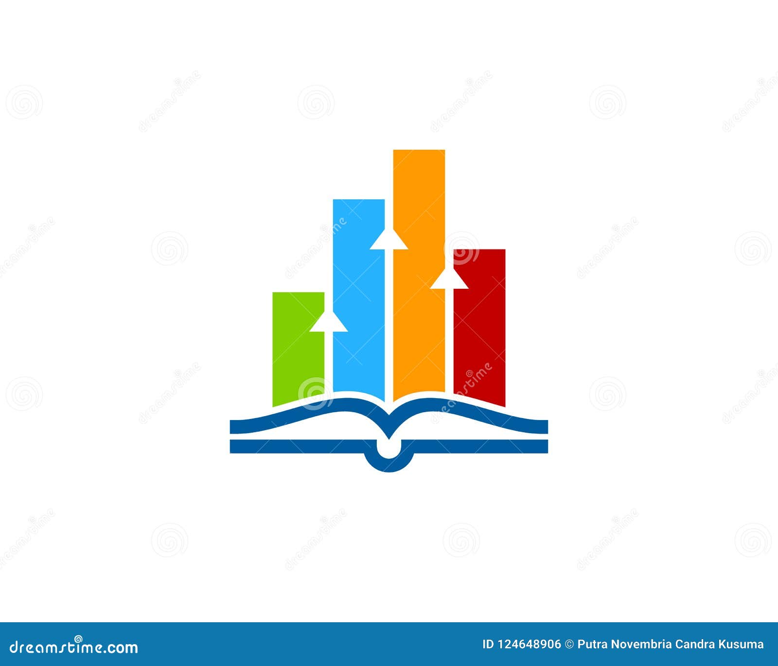 Graph Book Logo Icon Design Stock Vector - Illustration of graphic ...
