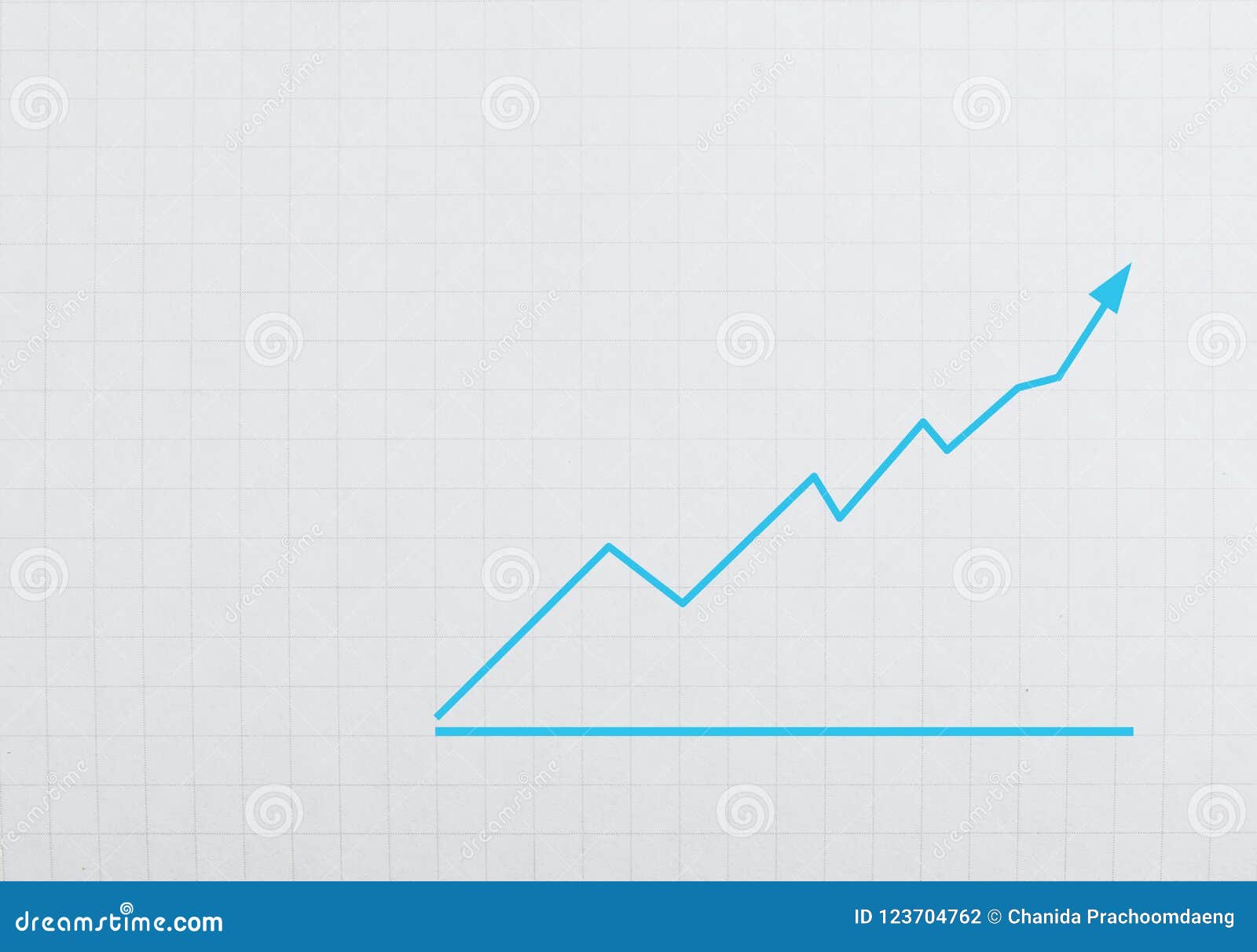 Graph Book Open, Grid Chart For Notes Or Statistics . Stock Photography ...