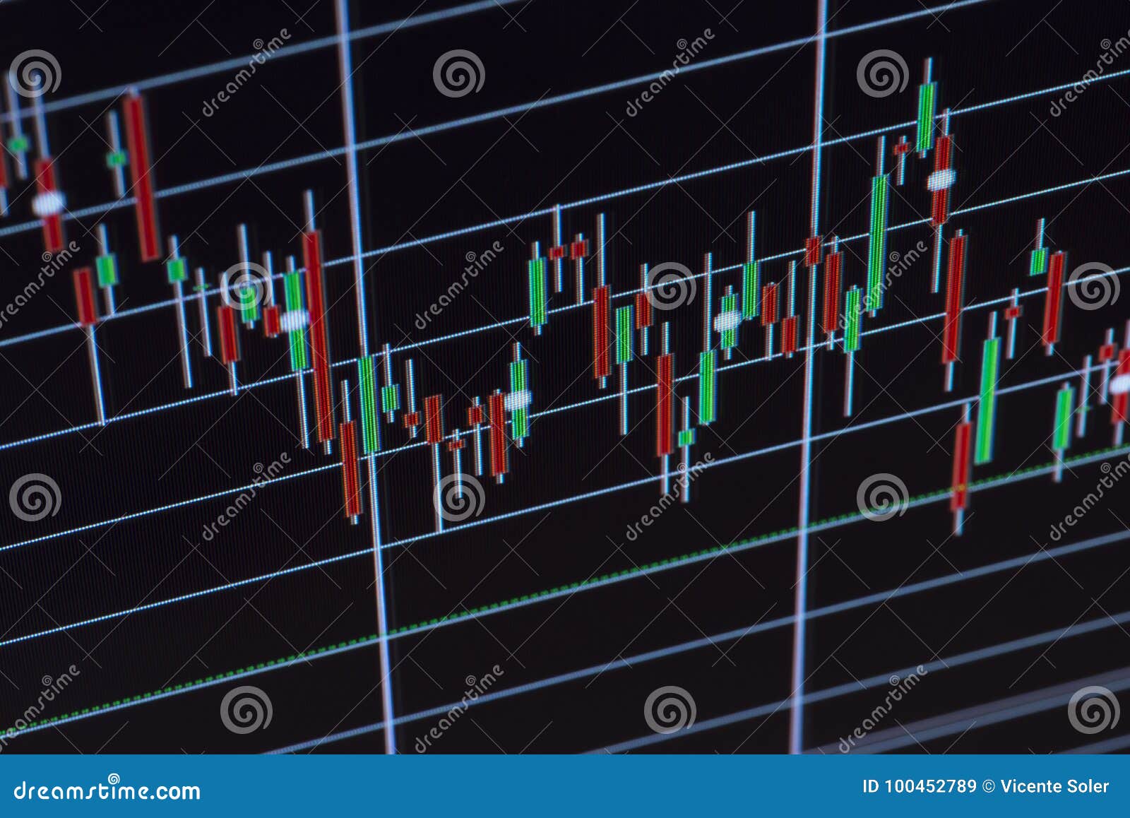 Graph of candlestick stock image. Image of data, candlestick - 100452789