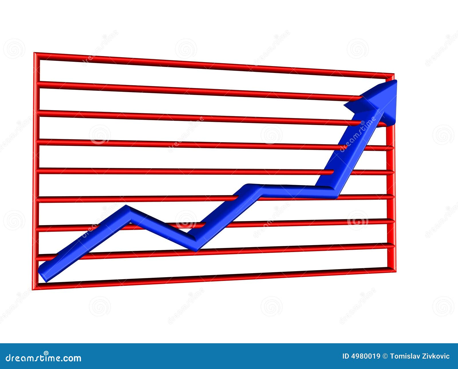 Graph chart stock illustration. Illustration of projection - 4980019