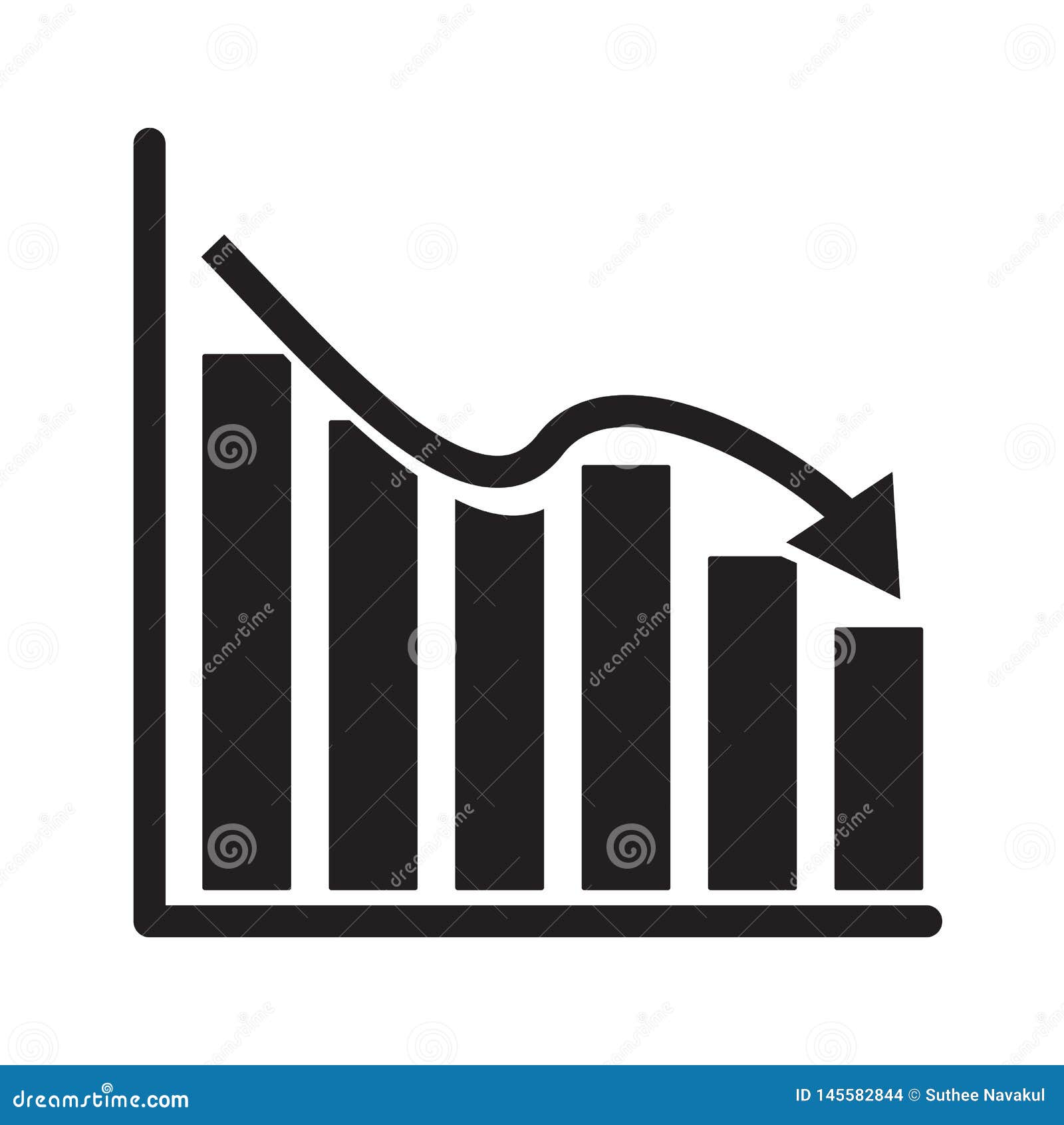 Graph Of Declining Demand, Falling Prices, Rental Rates For Housing And ...