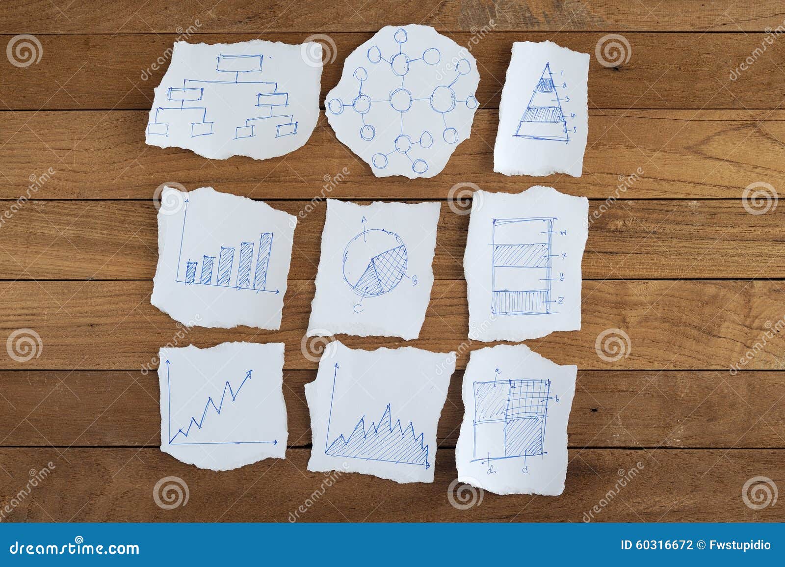 Old Paper On Wood Texture Stock Photography | CartoonDealer.com #29207792