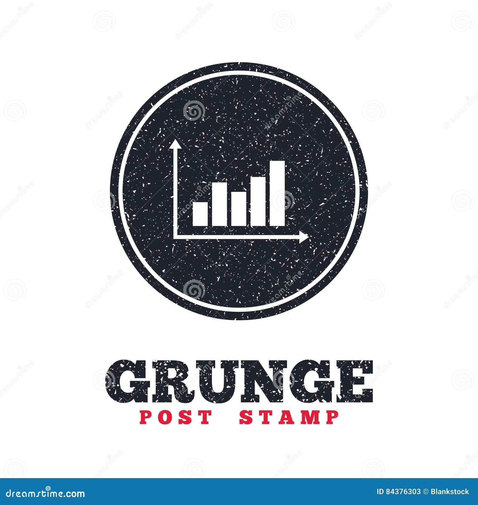 Graph Chart Sign Icon. Diagram Symbol Stock Vector - Illustration of ...