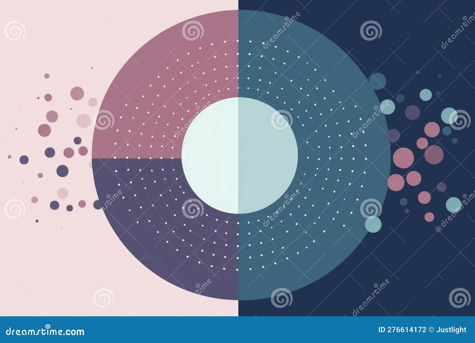 A Graph with Circles of Different Sizes Representing the Uniqueness of ...