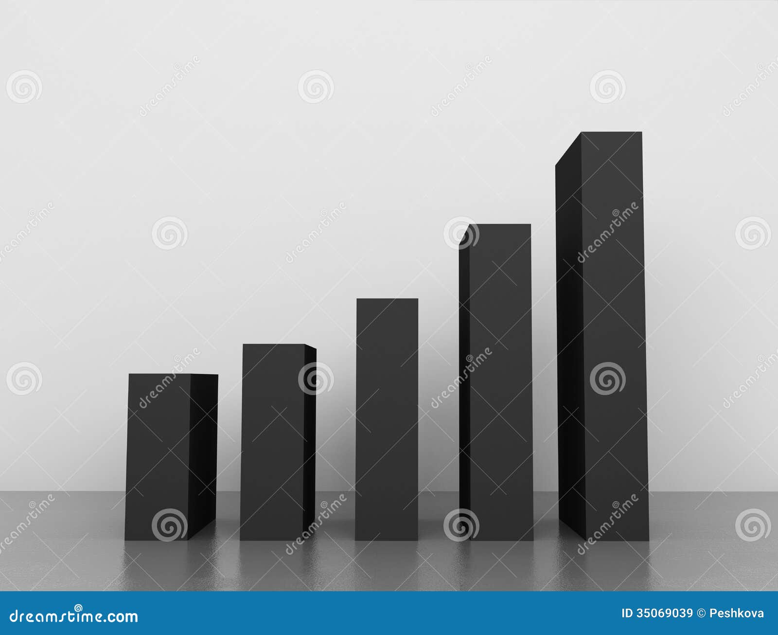Graph column stock illustration. Illustration of rung - 35069039
