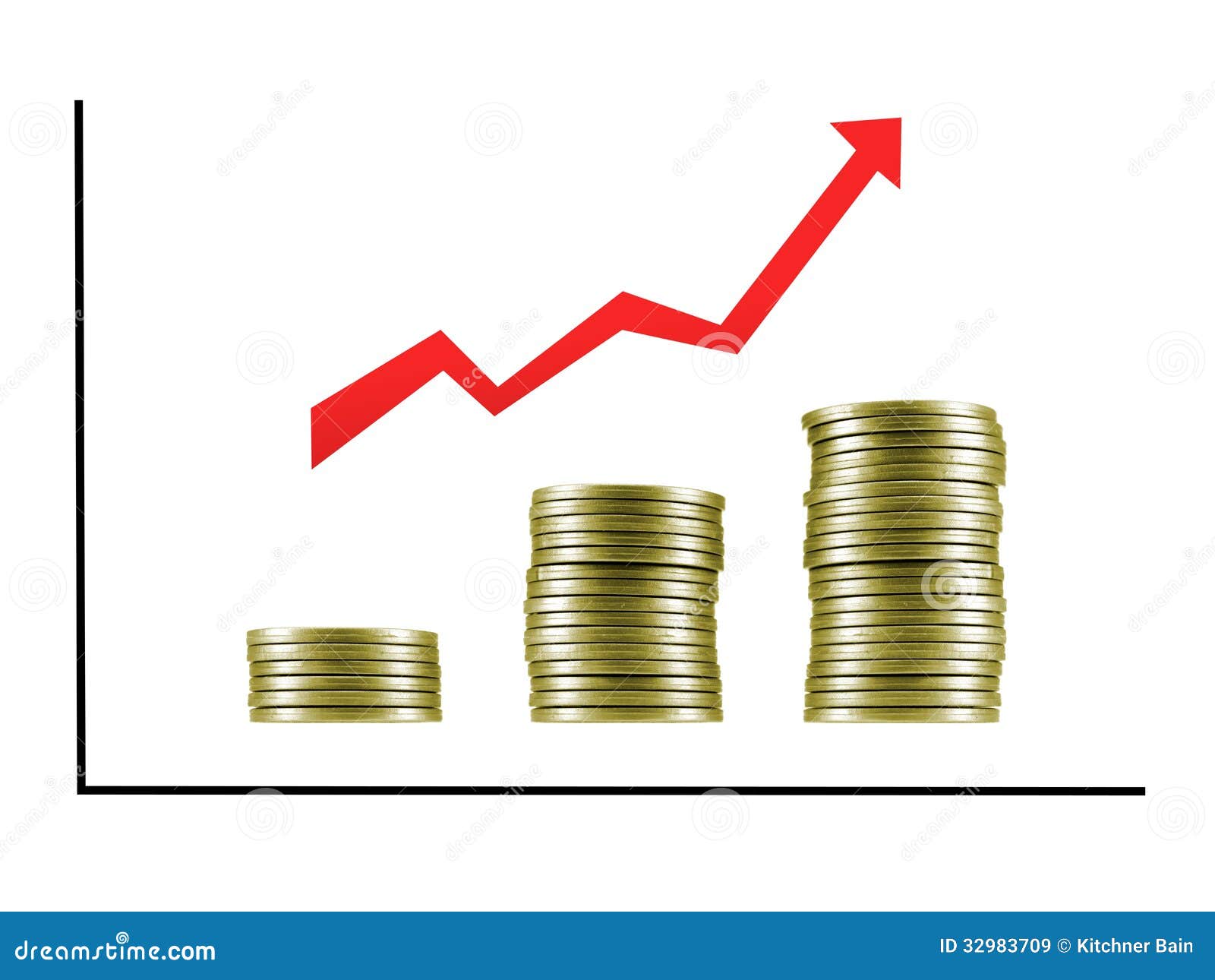 Graph stock illustration. Illustration of shape, color - 32983709