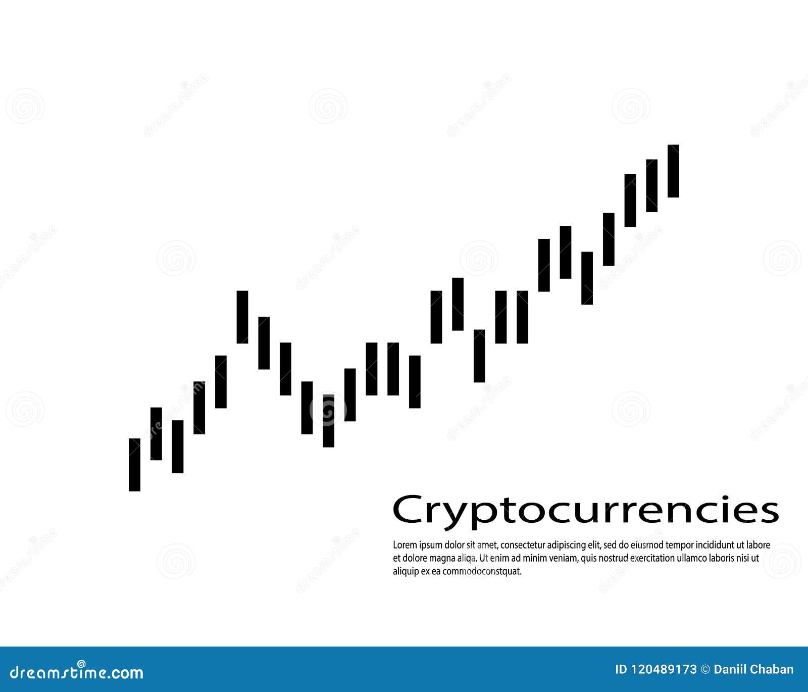 Graph of Cryptocurrency. Graphics and Analytics of Cryptography Stock ...