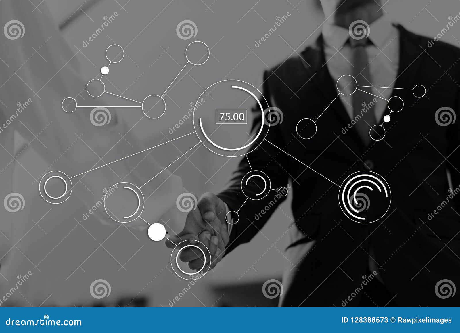 Graph Data Show Summary Analysis Icon Graphic Stock Image - Image of ...