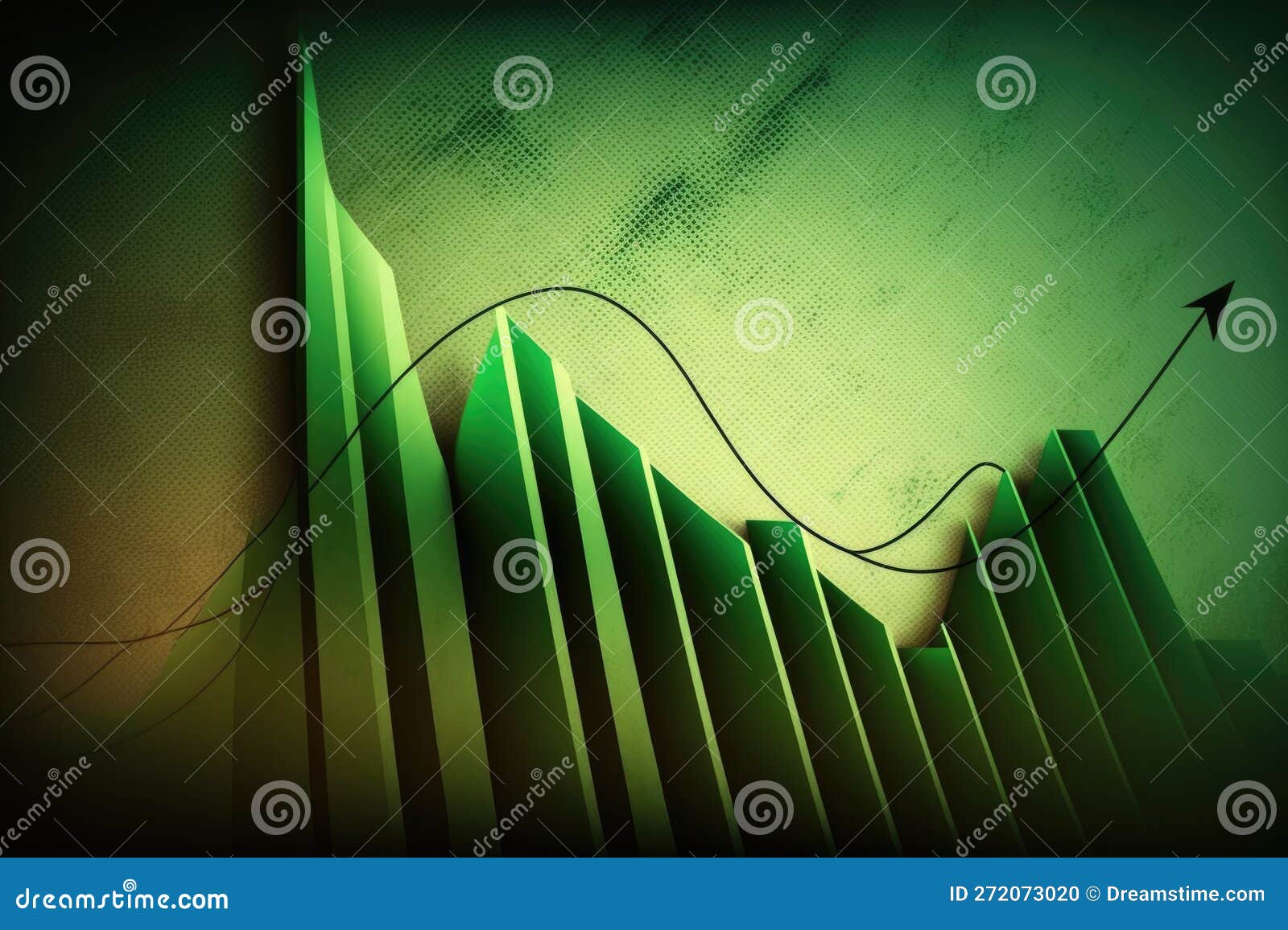 A Graph Depicting Financial Growth and Prosperity, with a Sharp and ... A Graph Depicting Financial Growth and Prosperity, with a Sharp and ...